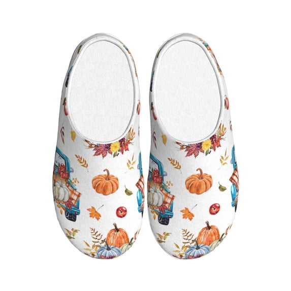Goofa Vintage Autumn Truck Print Womens Mens Cotton Lightweight House ...