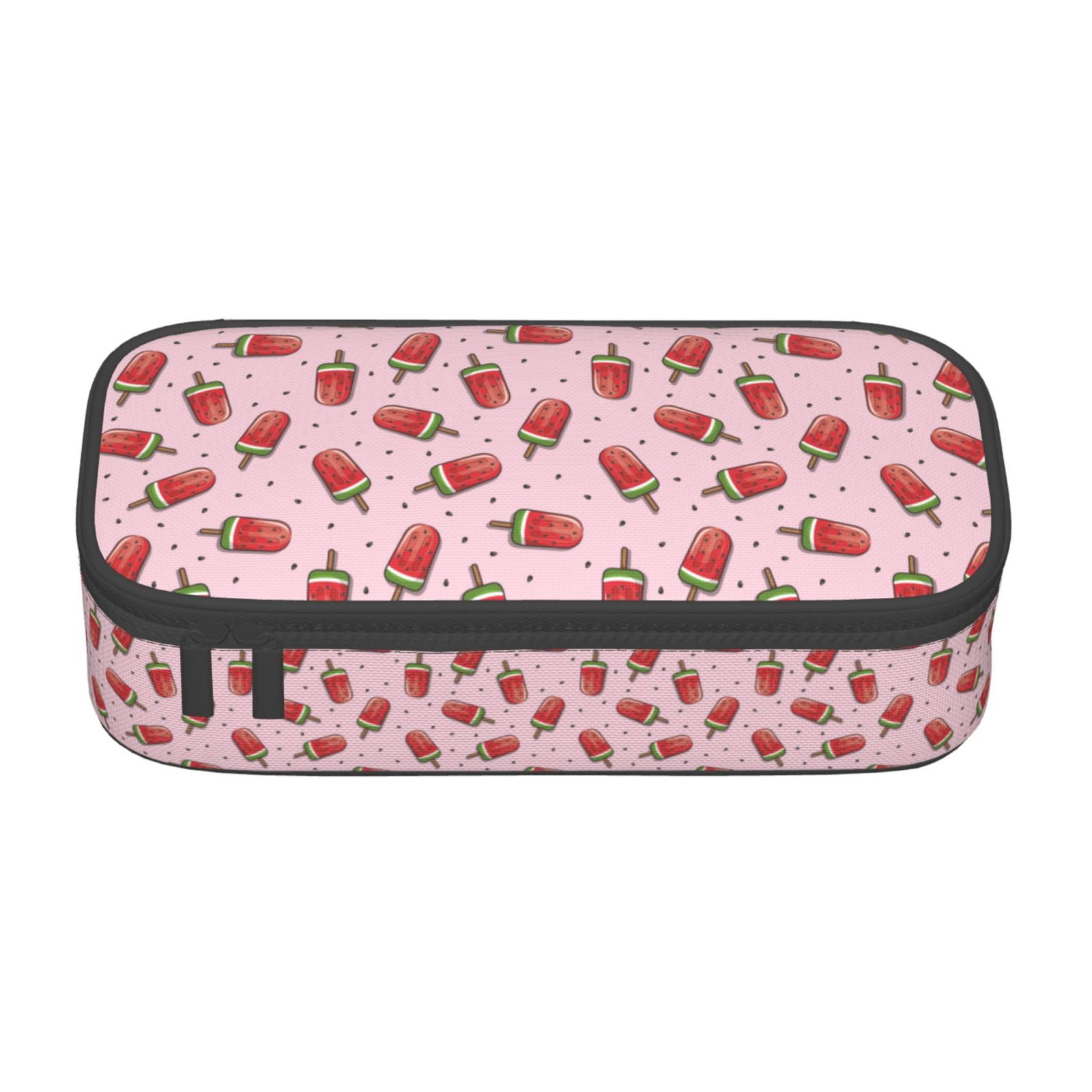 Goofa Watermelon Ice Cream Pattern Pencil Case, Multi- Slot Pencil ...