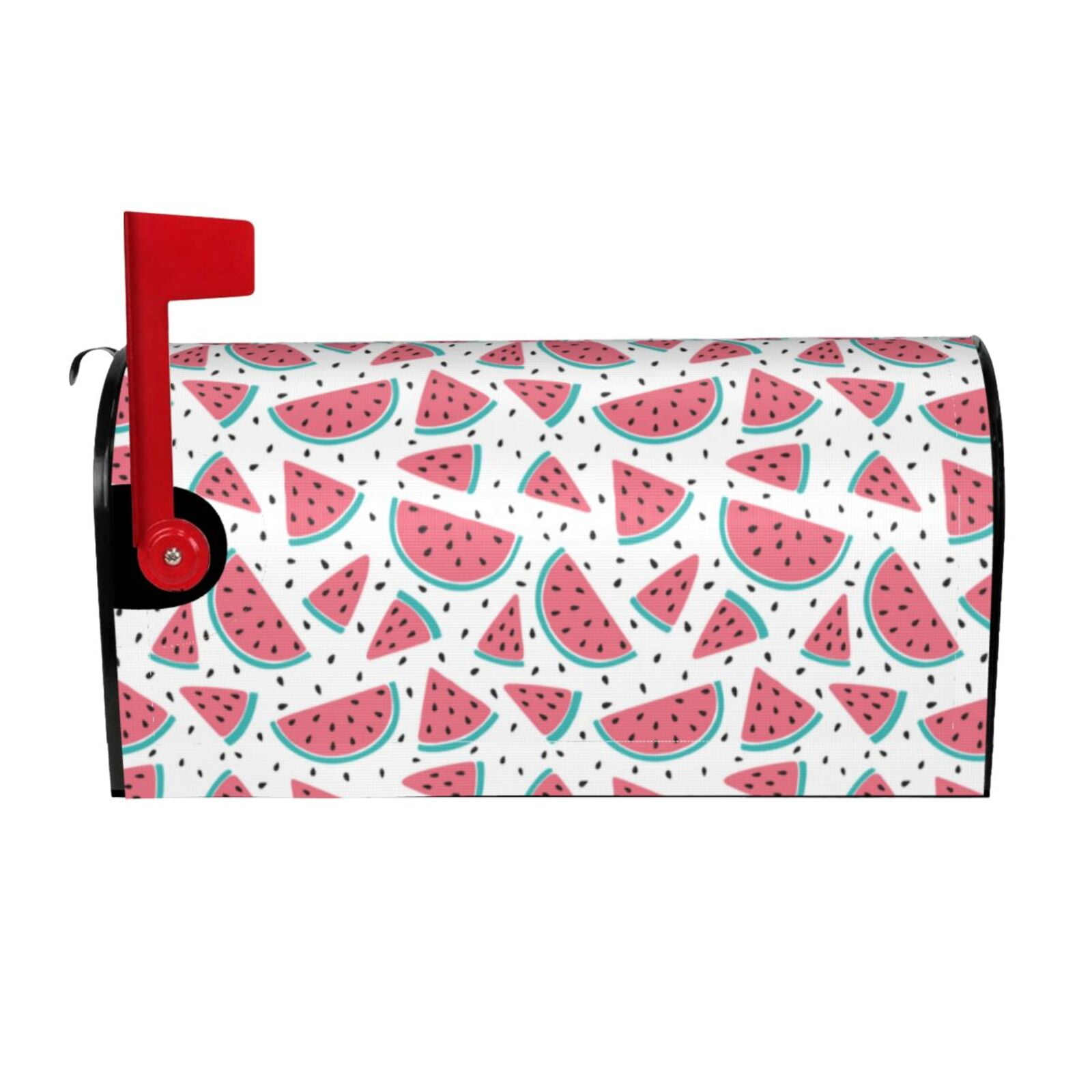 Goofa Watermelon Pattern Mailbox Cover Mailbox Decoration With goofa-watermelon-pattern-mailbox-cover-mailbox-decoration-with