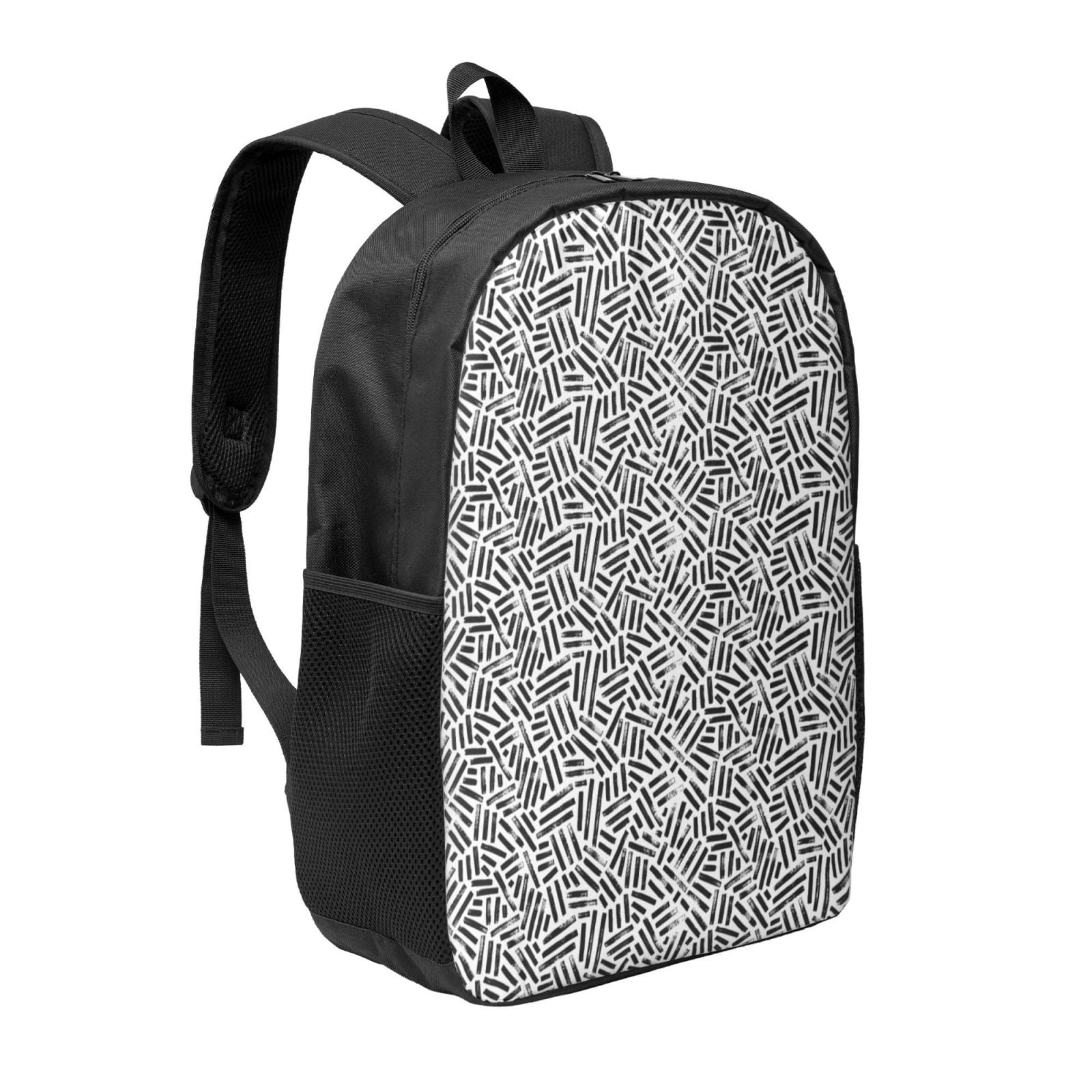 Goofa Weave Geometric Pattern 17in Student Backpack - School, Travel ...