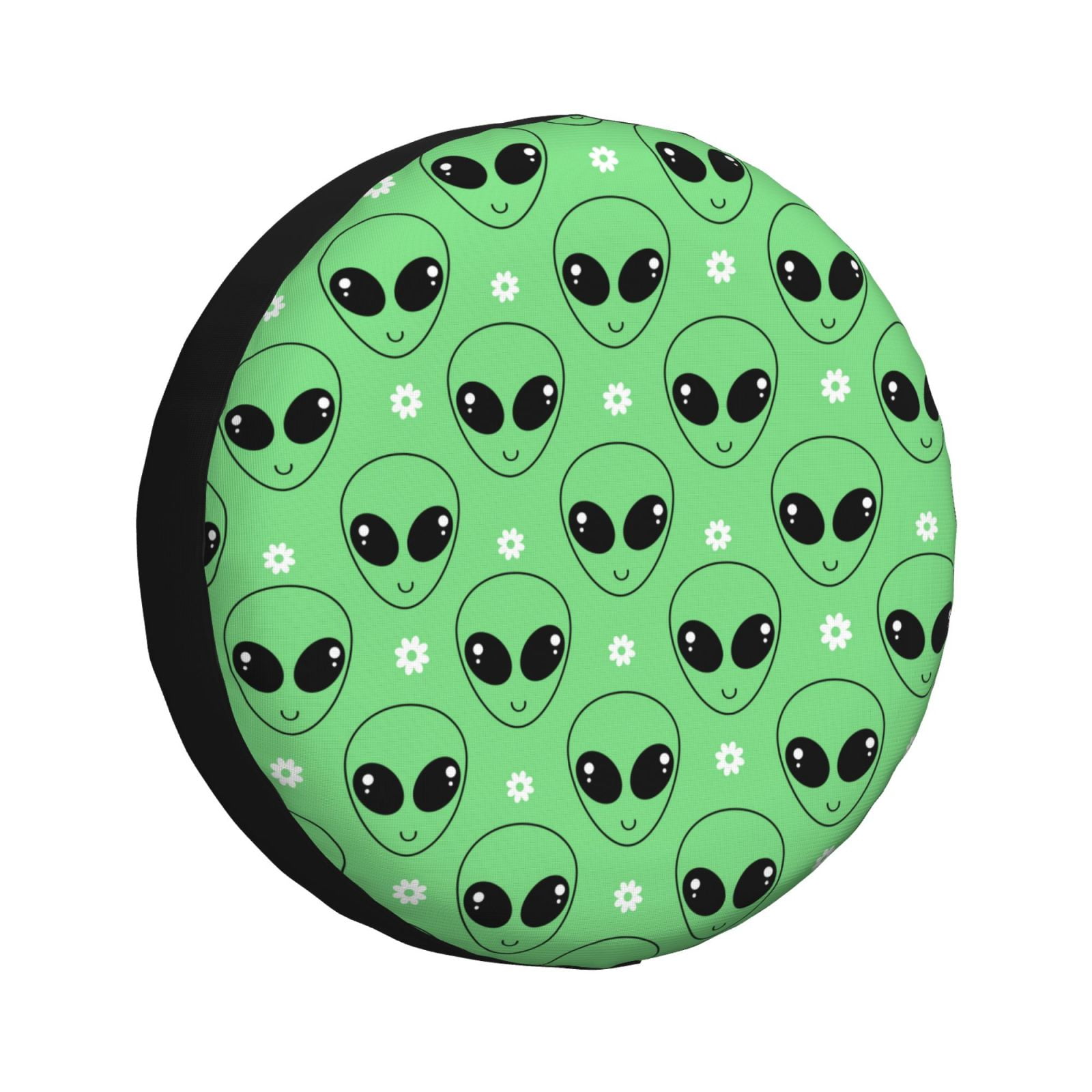 Goofa alien cartoons Pattern Universal Tire Cover for Jeep, SUV, Truck ...