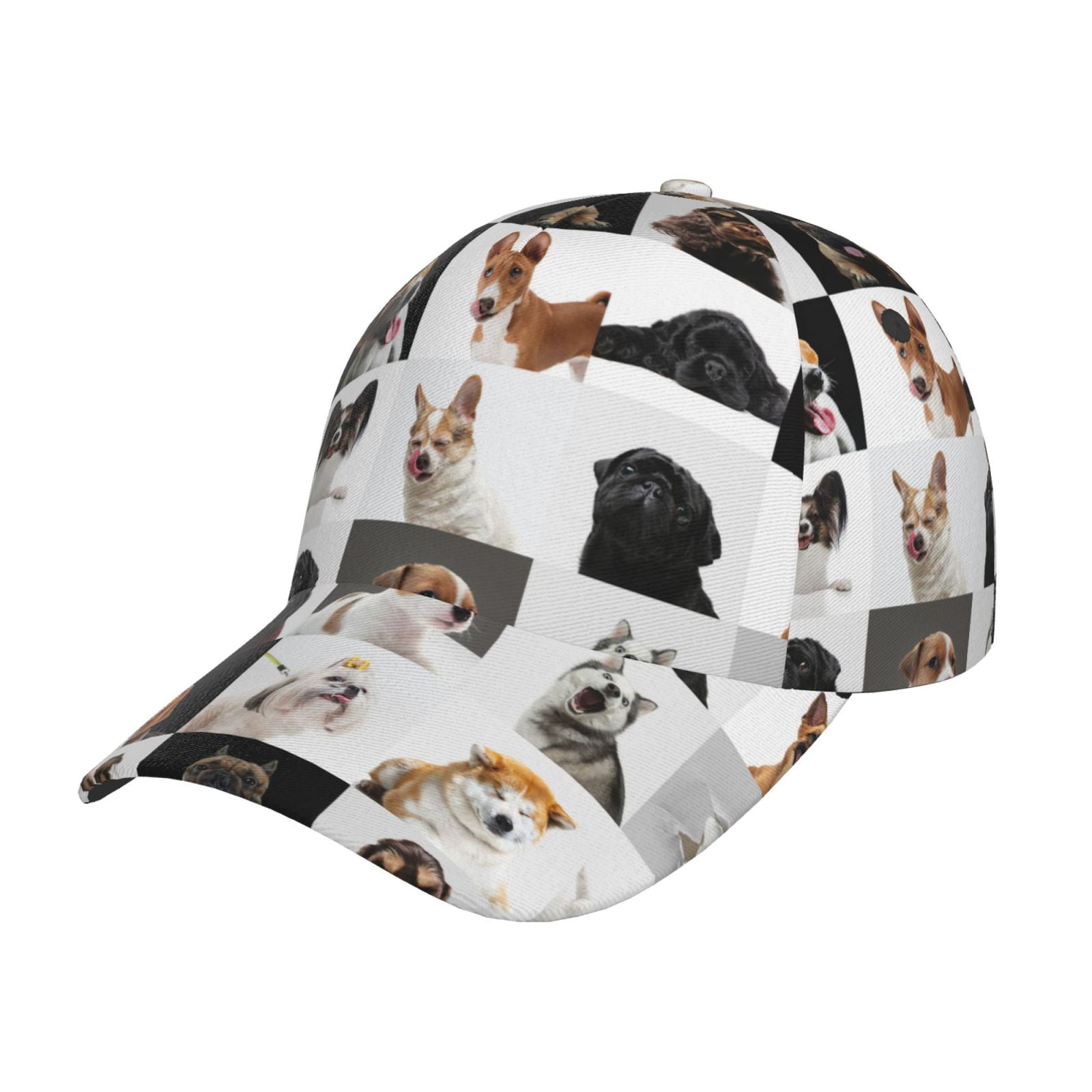 Goofa dogs pets collage Print Baseball Cap for Men and Women ...