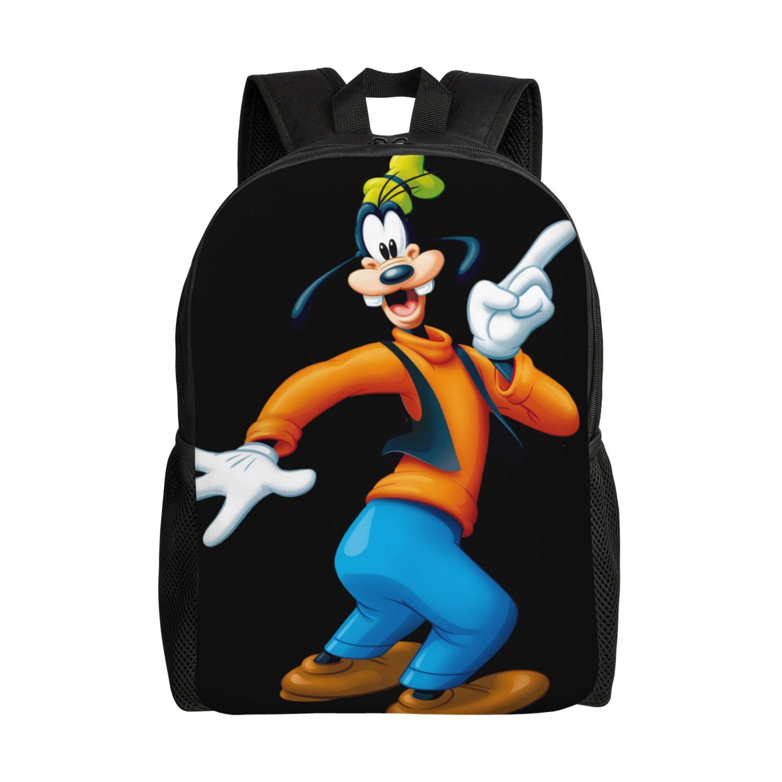 Goofy Cartoon Backpack Cute Large Capacity Casual School Unisex Laptop ...