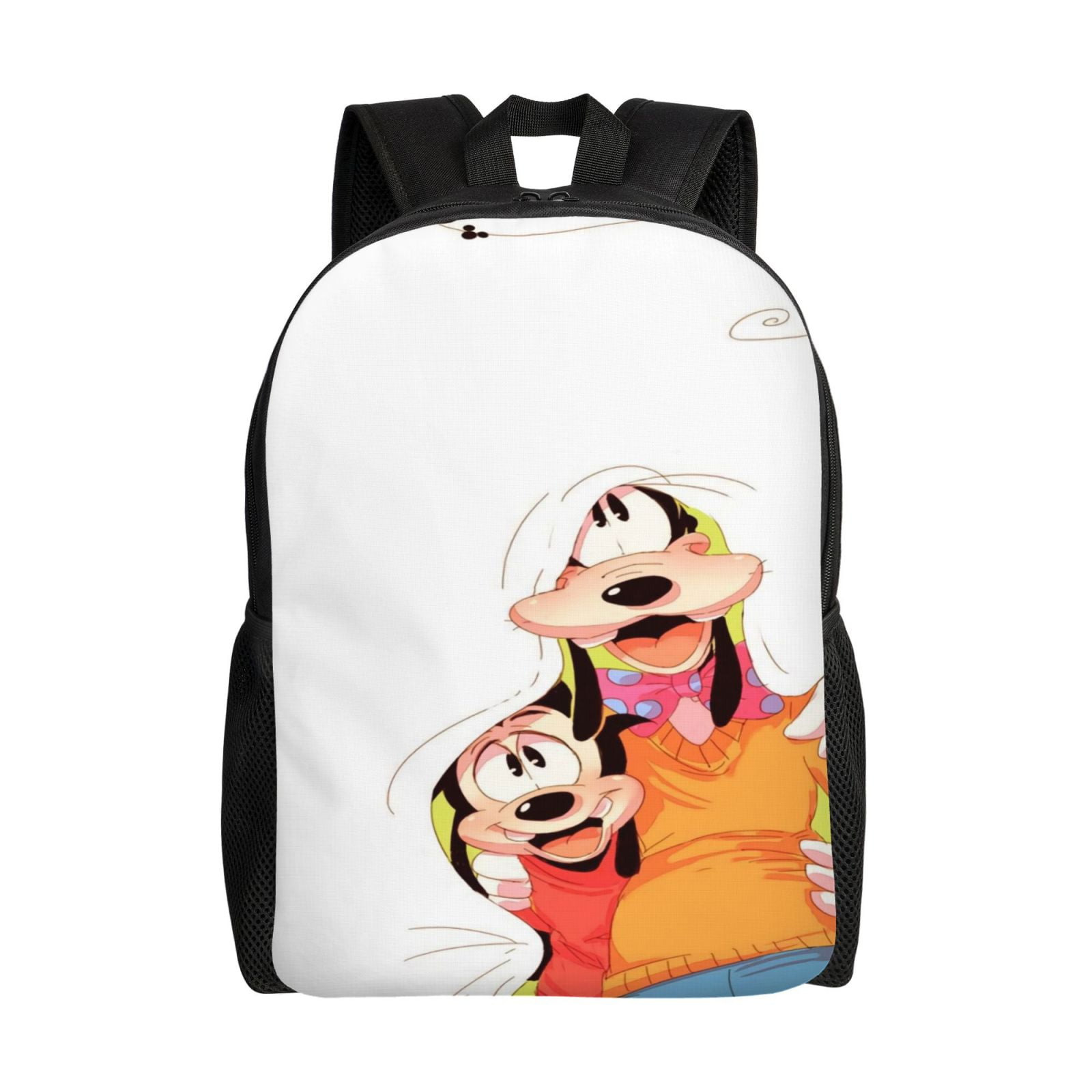 Goofy Cartoon Backpack Cute Large Capacity Casual School Unisex Laptop ...