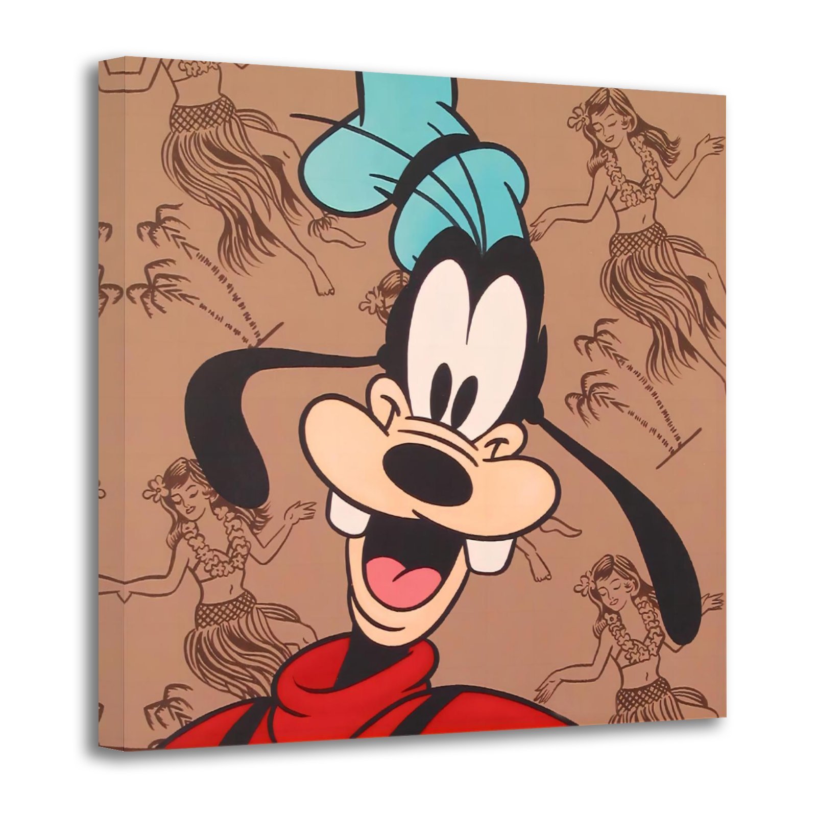 Goofy Face Cartoon Artworks Canvas Poster Room Aesthetic Wall Art ...