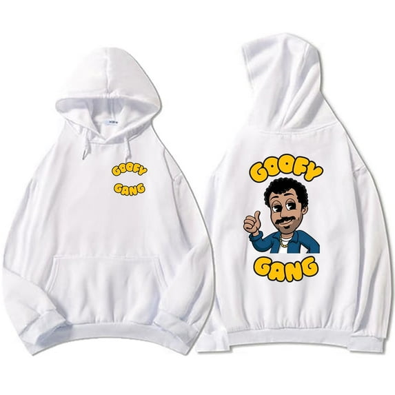 Goofy Gang Morgan Jay Hoodie - Unisex Cartoon Graphic Long Sleeve ...