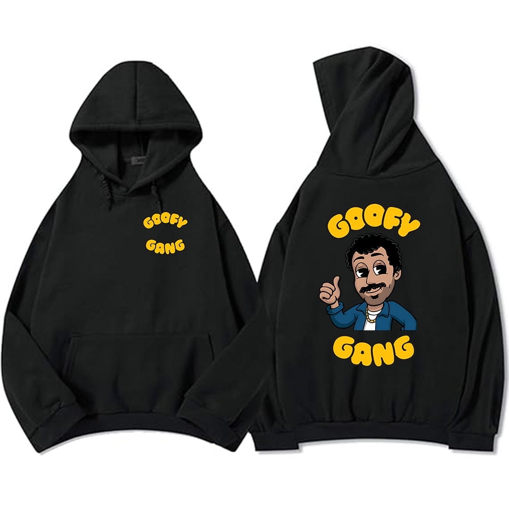 Goofy Gang Morgan Jay Hoodie - Unisex Cartoon Graphic Long Sleeve ...