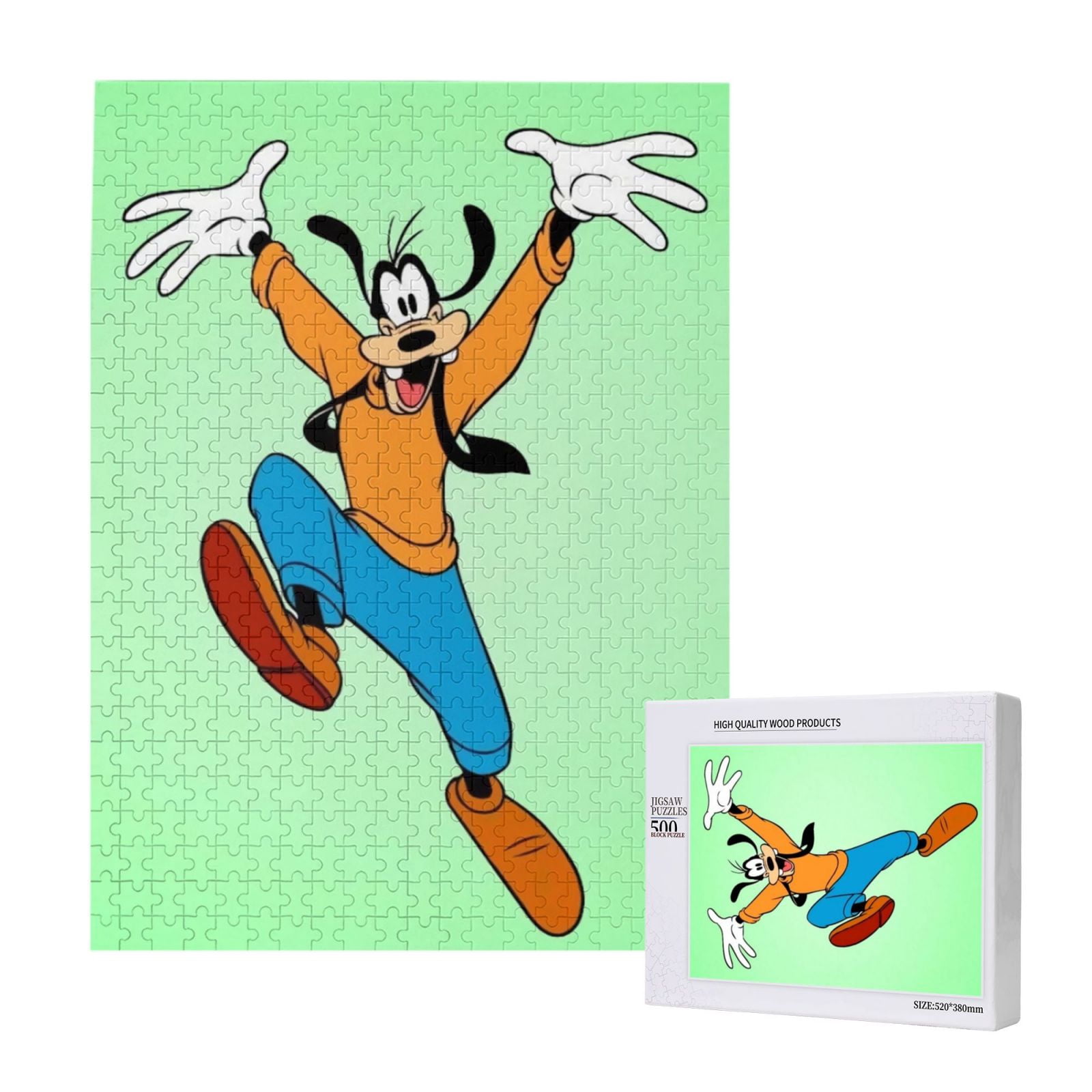 Goofy Goof Anime Puzzles Boys Girls Teens 300/500/1000 Piece Wooden ...