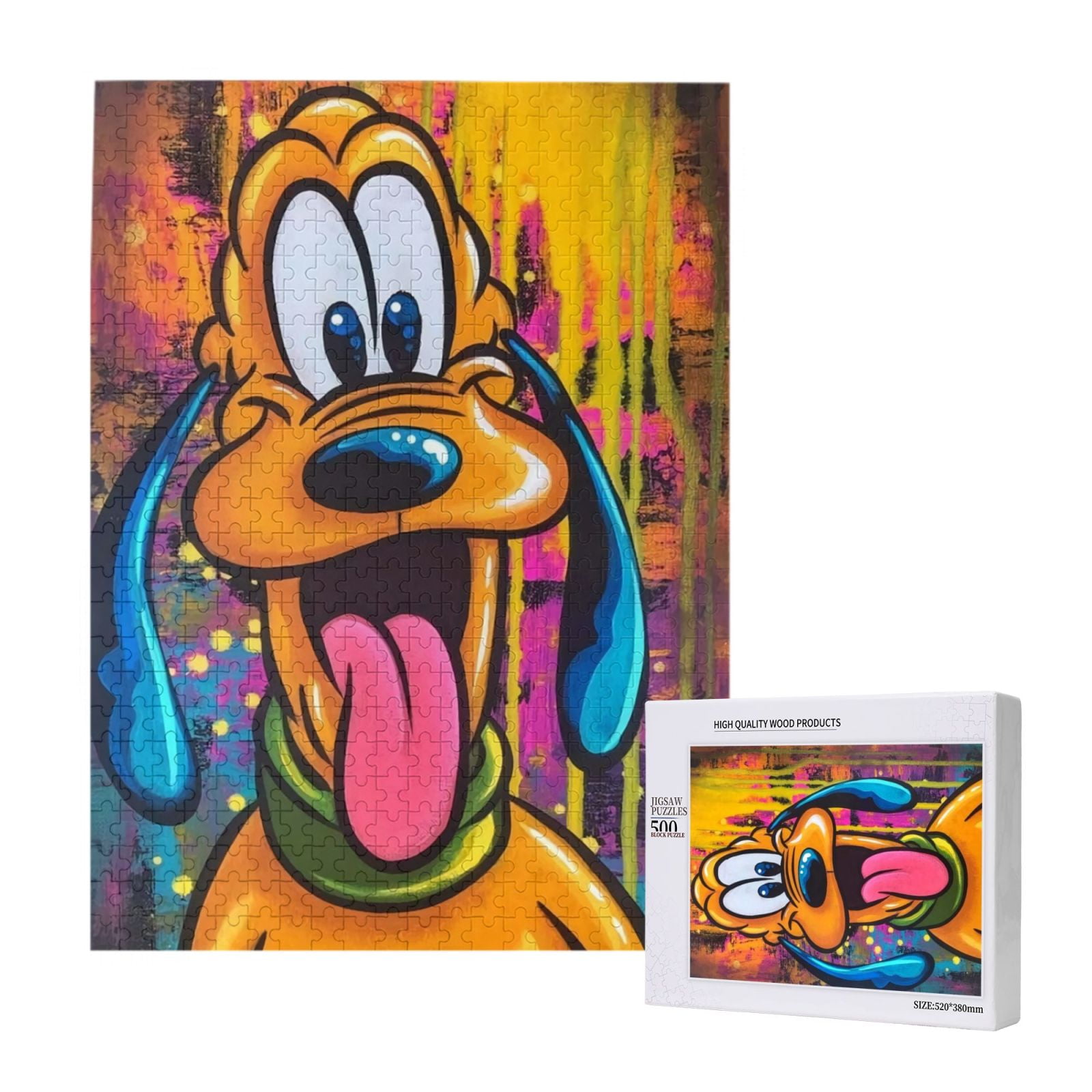 Goofy Goof Anime Puzzles Boys Girls Teens 300/500/1000 Piece Wooden ...