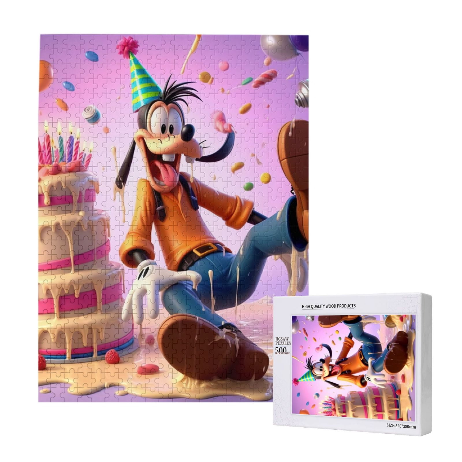 Goofy Goof Anime Puzzles Boys Girls Teens 300/500/1000 Piece Wooden ...