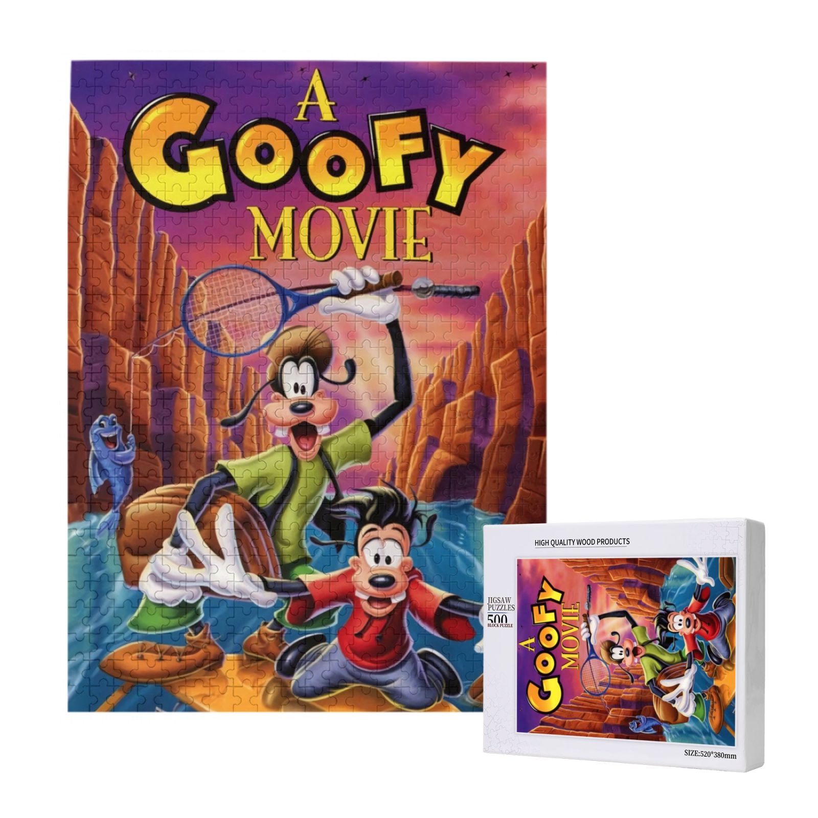 Goofy Goof Anime Puzzles Boys Girls Teens 300/500/1000 Piece Wooden ...