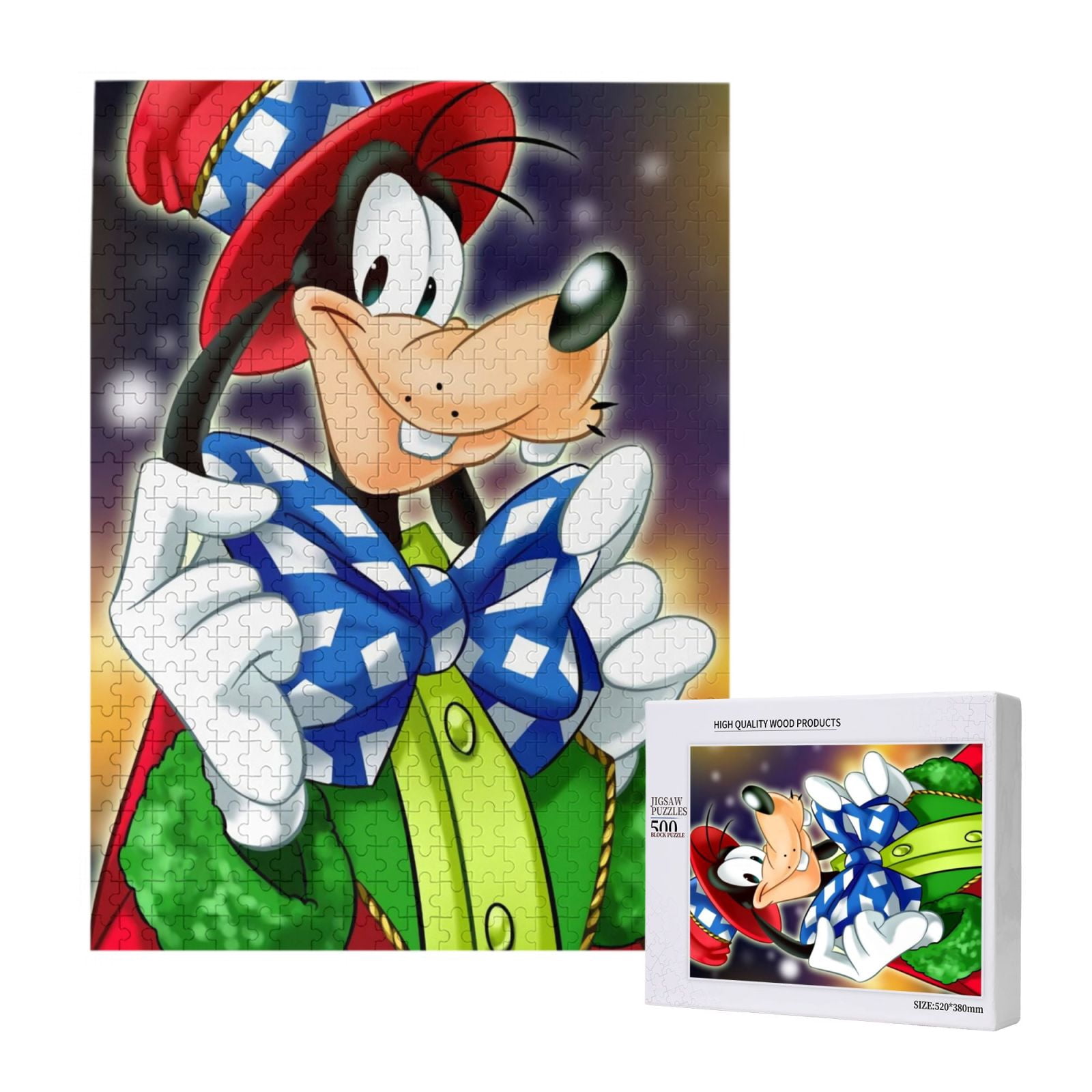Goofy Goof Anime Puzzles Boys Girls Teens 300/500/1000 Piece Wooden ...