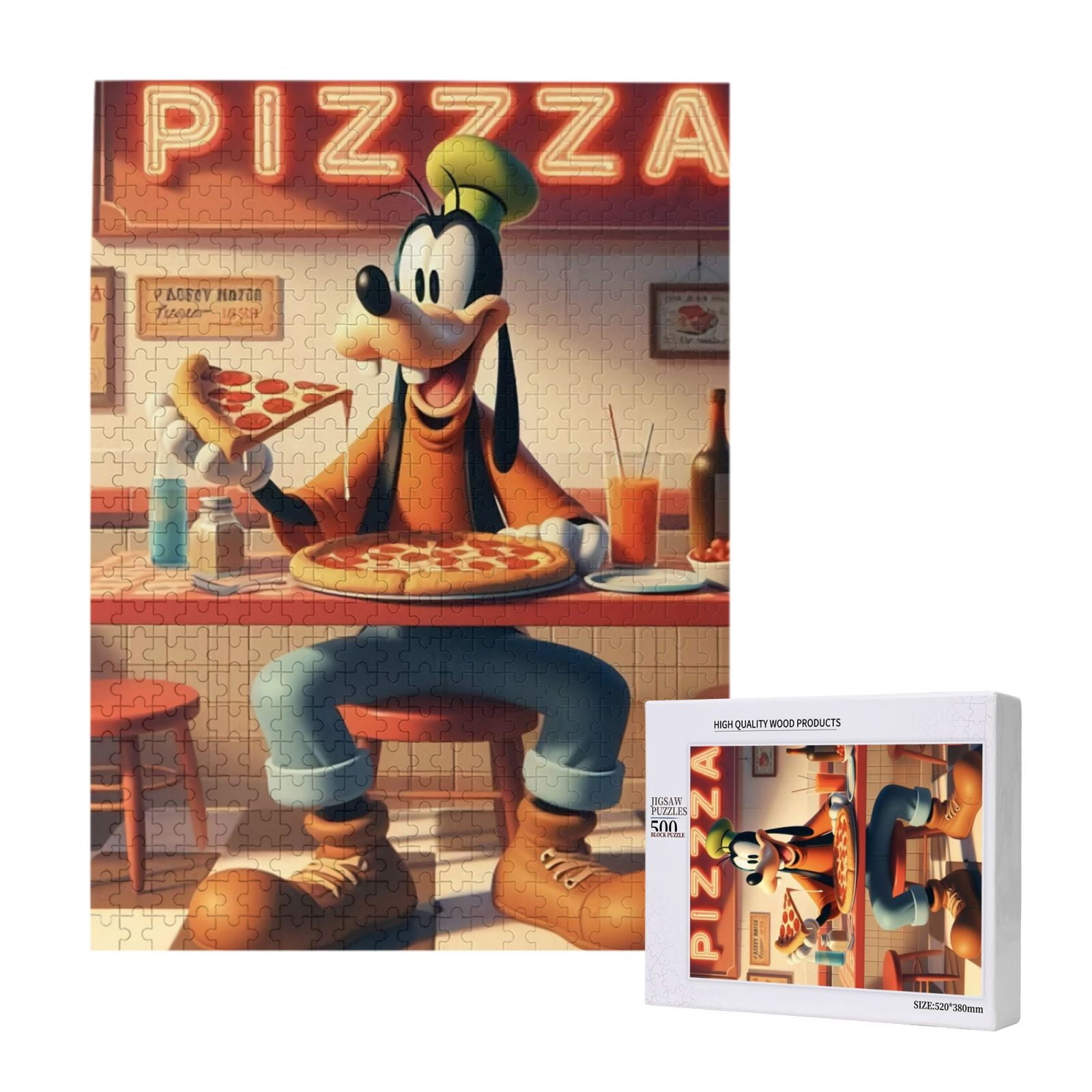 Goofy Goof Anime Puzzles Boys Girls Teens 300/500/1000 Piece Wooden ...