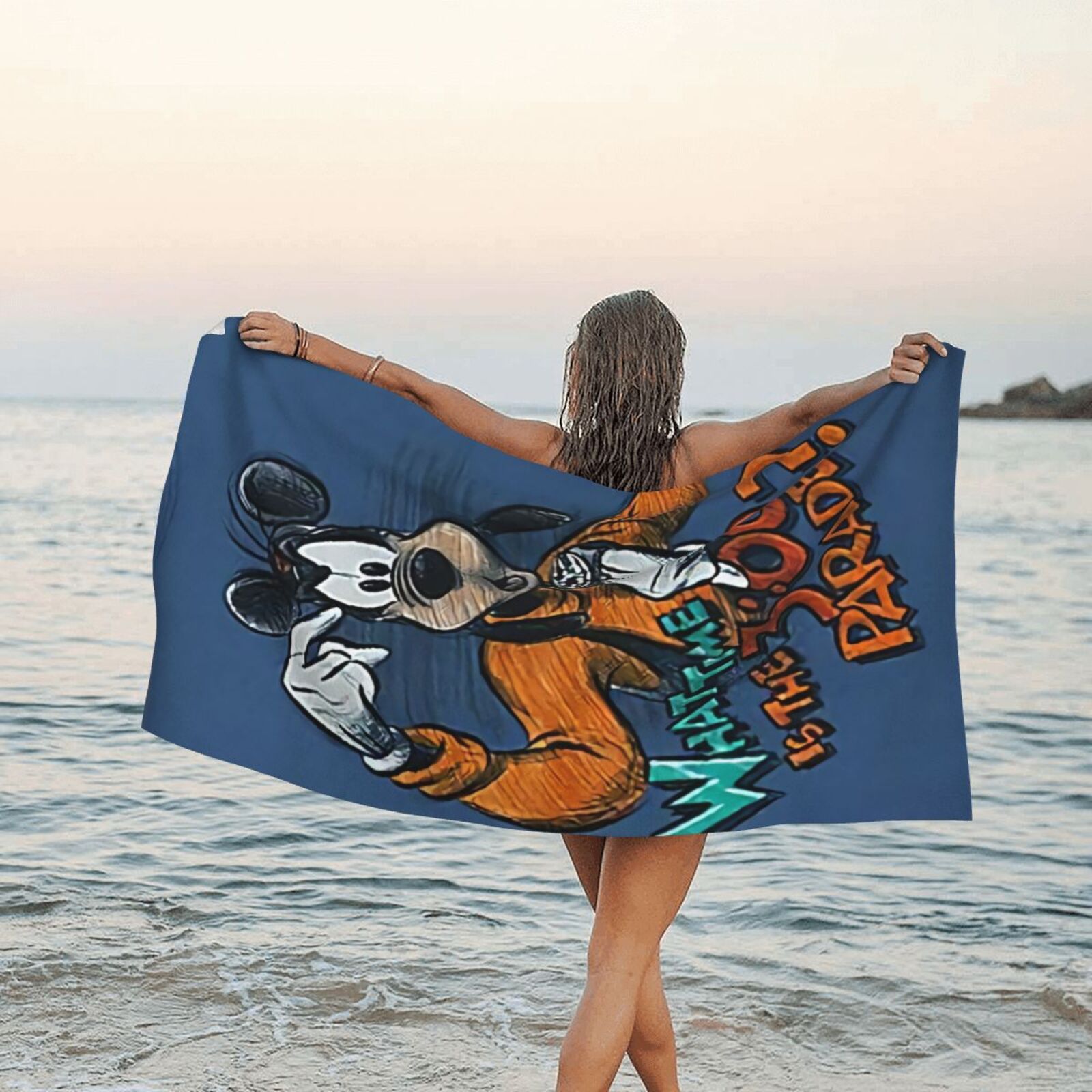 Goofy Goof Anime Towels, Absorbent Quick Drying Luxury Beach Towels ...