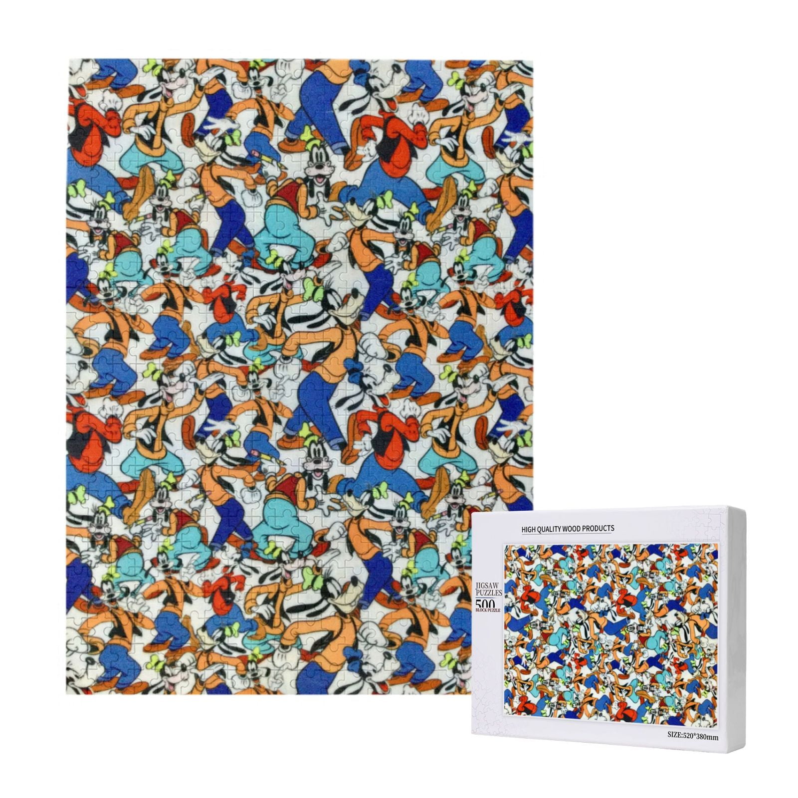 Goofy Goof Jigsaw Puzzle Interactive Brain Teaser Board Game for Adults ...