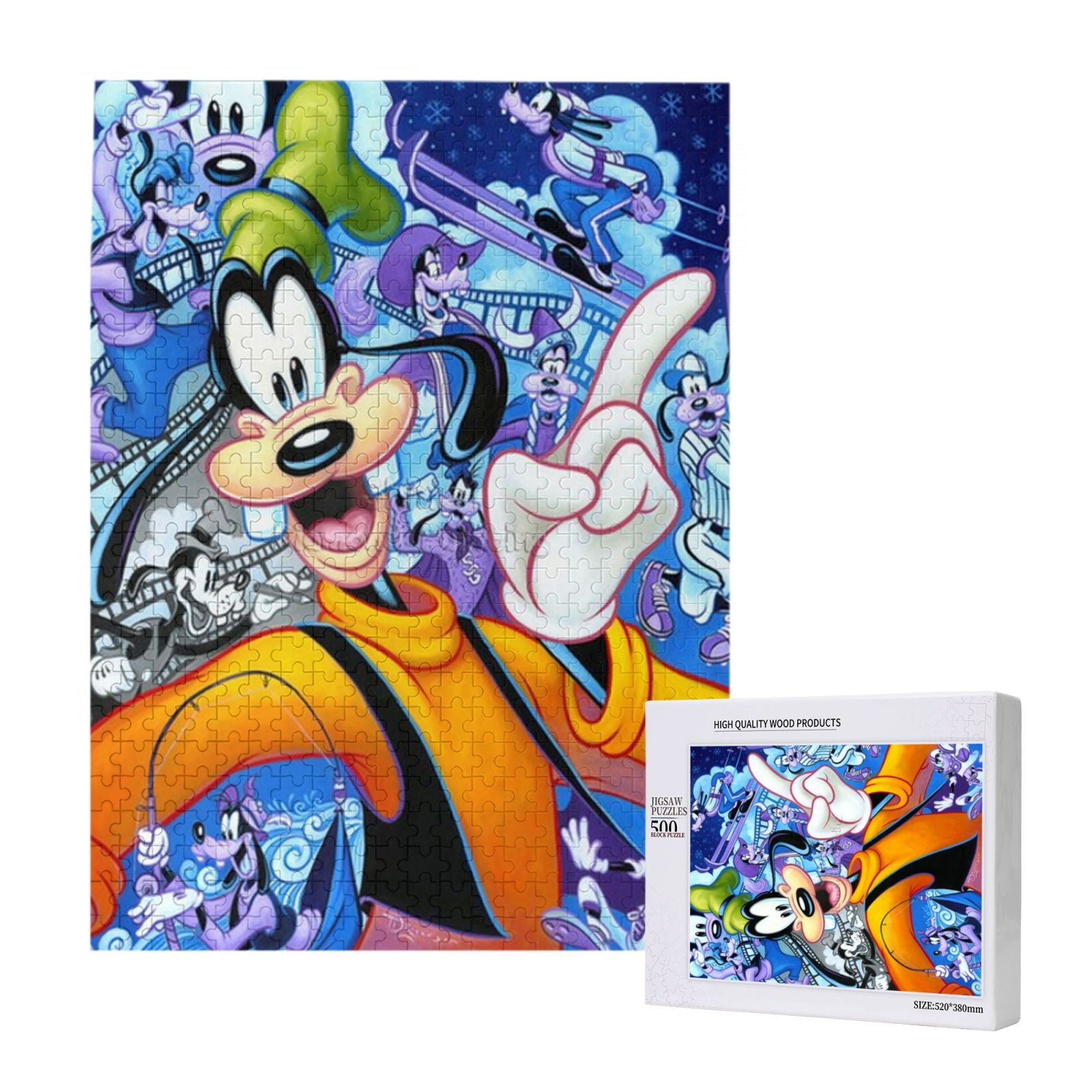 Goofy Goof Jigsaw Puzzle Interactive Brain Teaser Board Game for Adults ...
