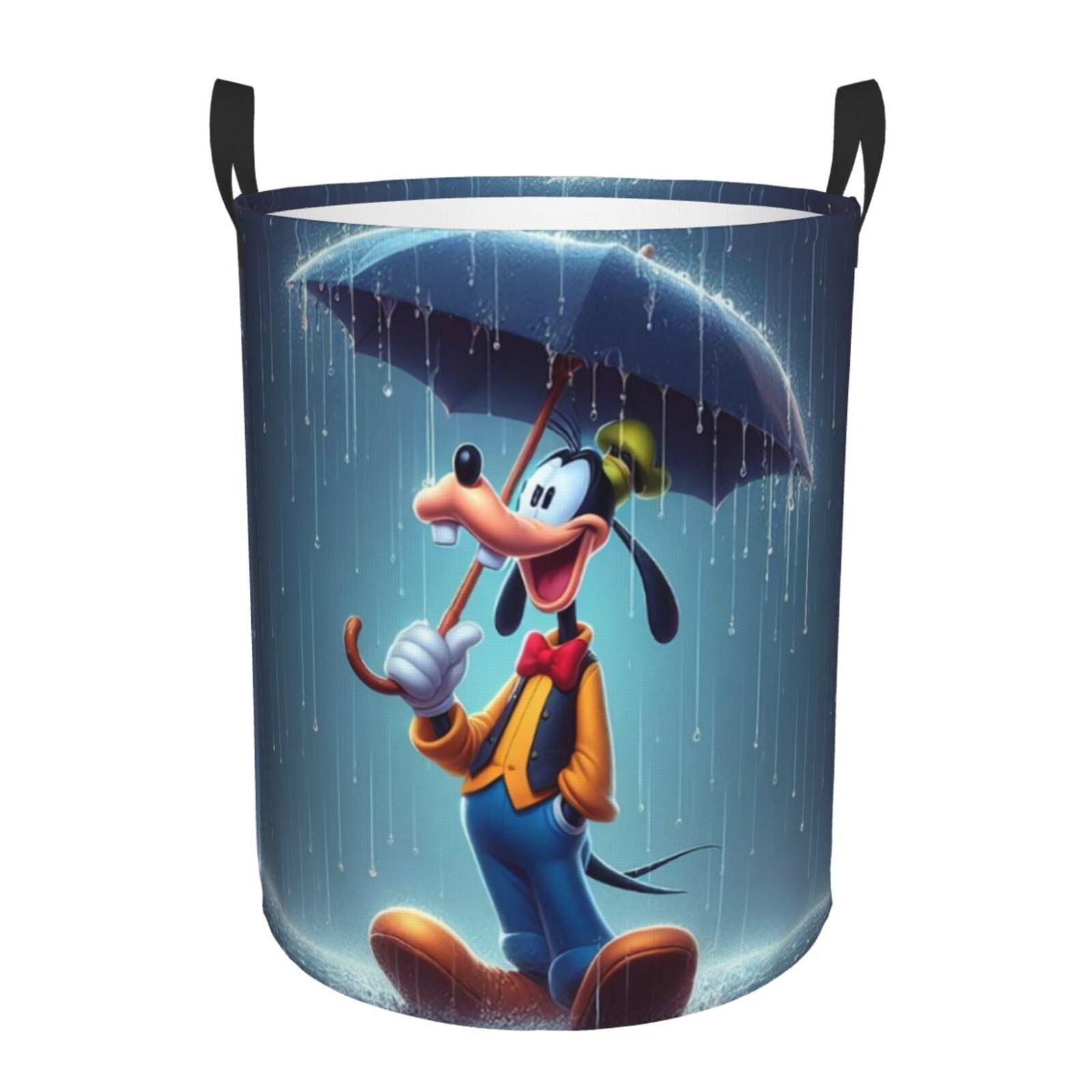 Goofy Goof Large Foldable Laundry Basket, Clothes Organizer, Waterproof ...