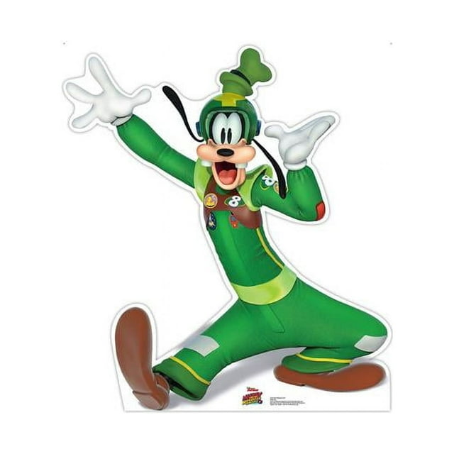 Goofy Hands In Air - Disneys Roadster Racers Cardboard Standup ...