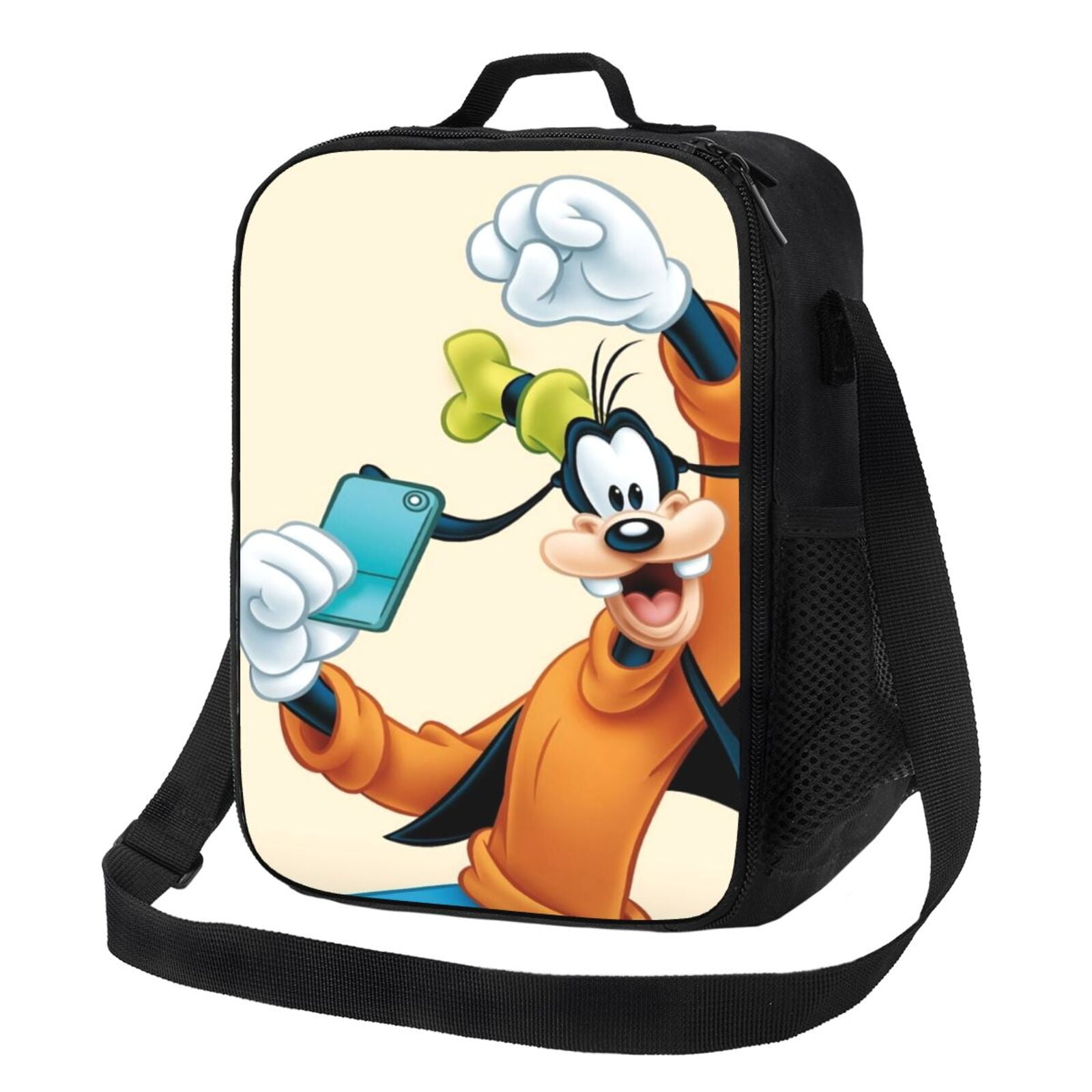 Goofy Lunch Bag Cartoon Insulated Lunch Box with Shoulder Strap ...