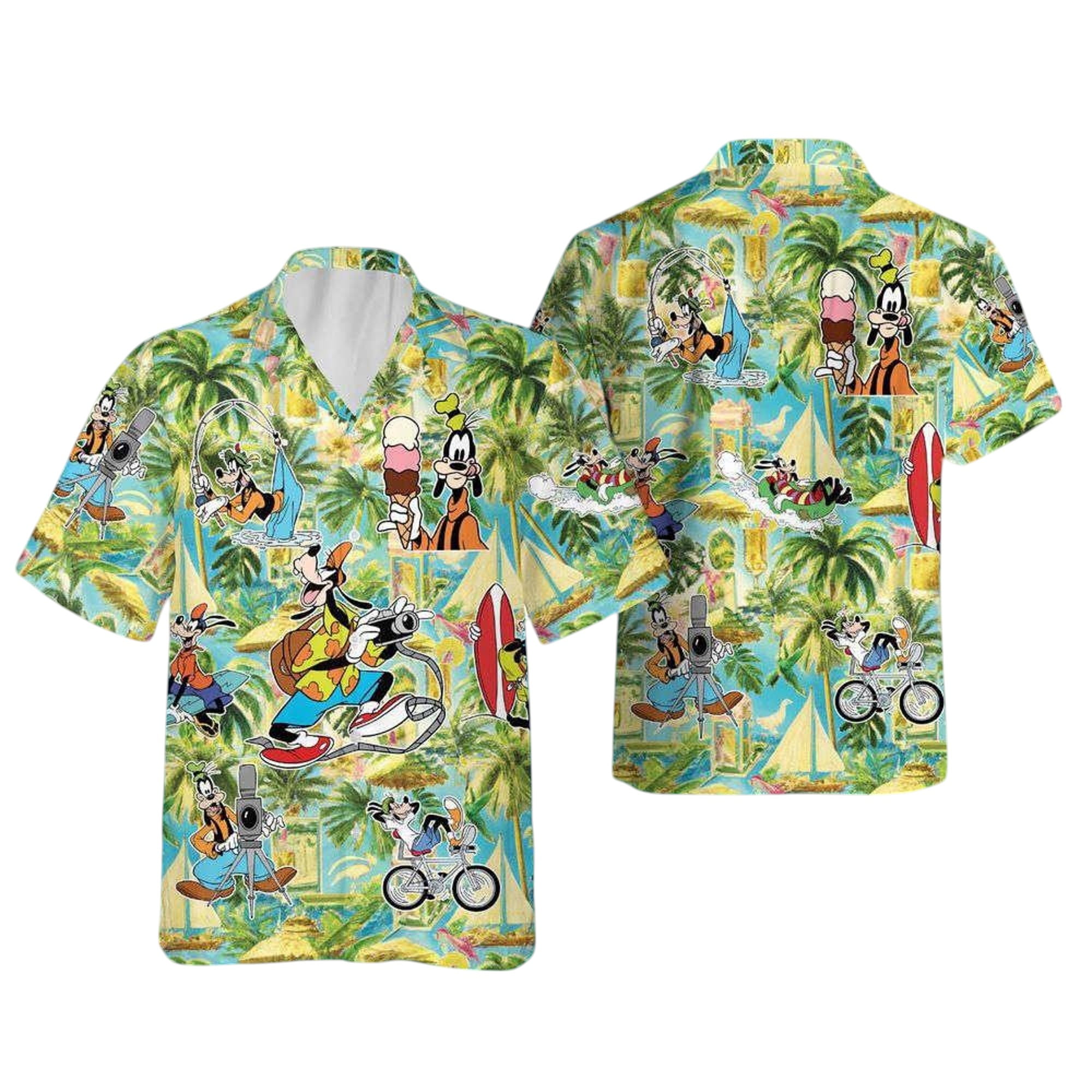 Goofy Magic Kingdom Hawaiian Shirt, Cute Disney Trip Summer Vacation ...