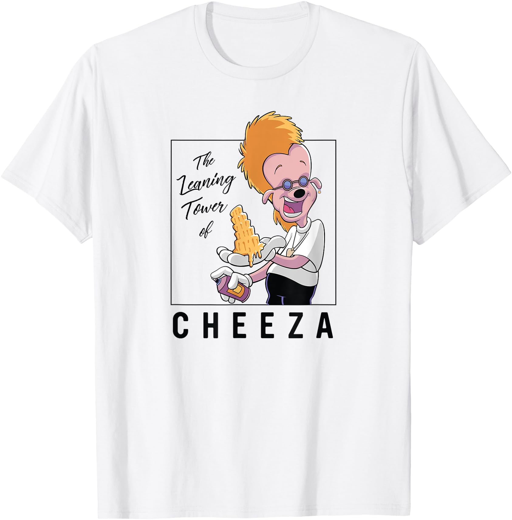 Goofy Movie Cheeza T-Shirt for Men Women Kids,Dark Heather Color,Size S ...