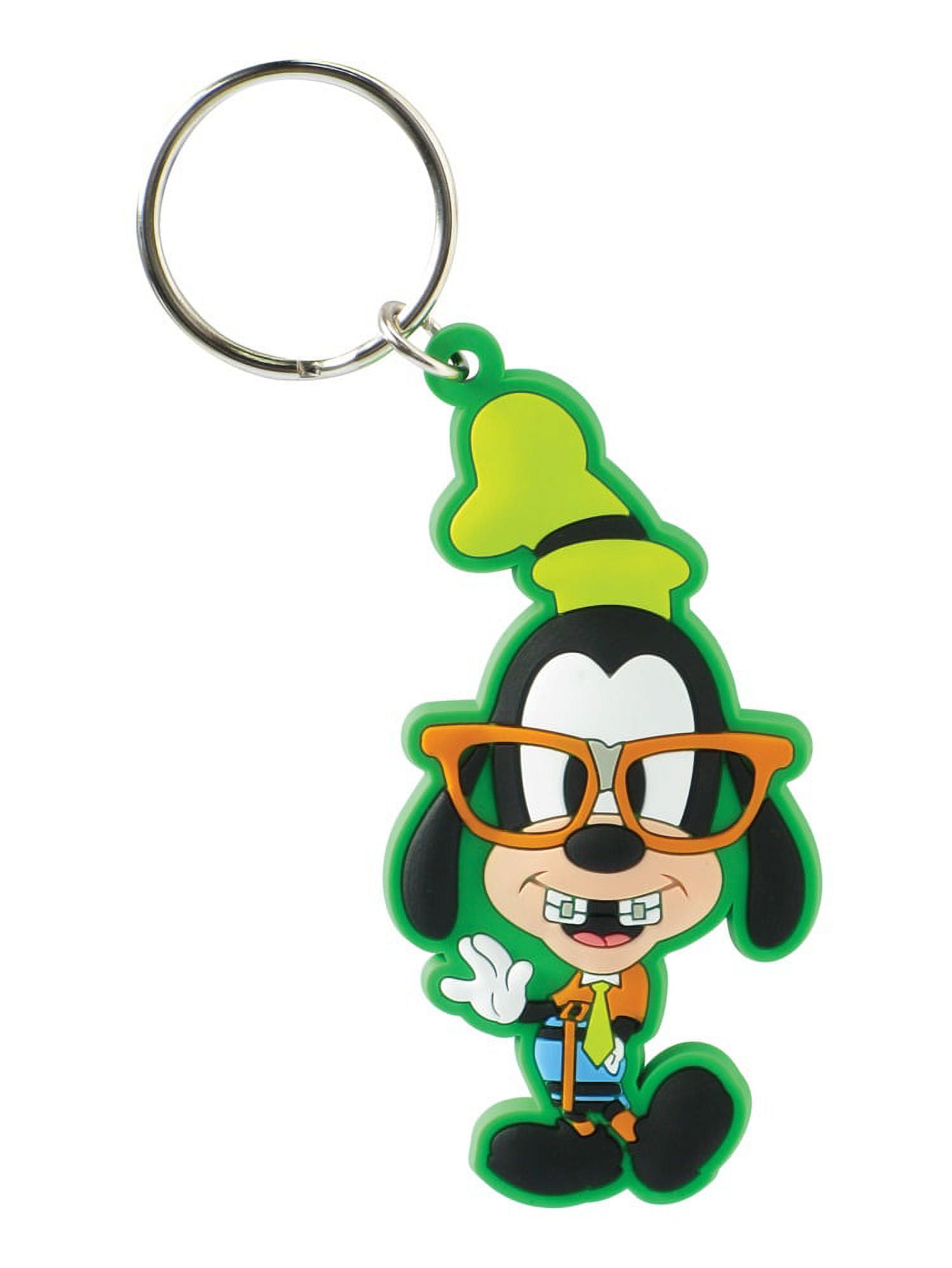 Goofy Nerds Rock Laser Cut Rubber Keychain - Walmart.com