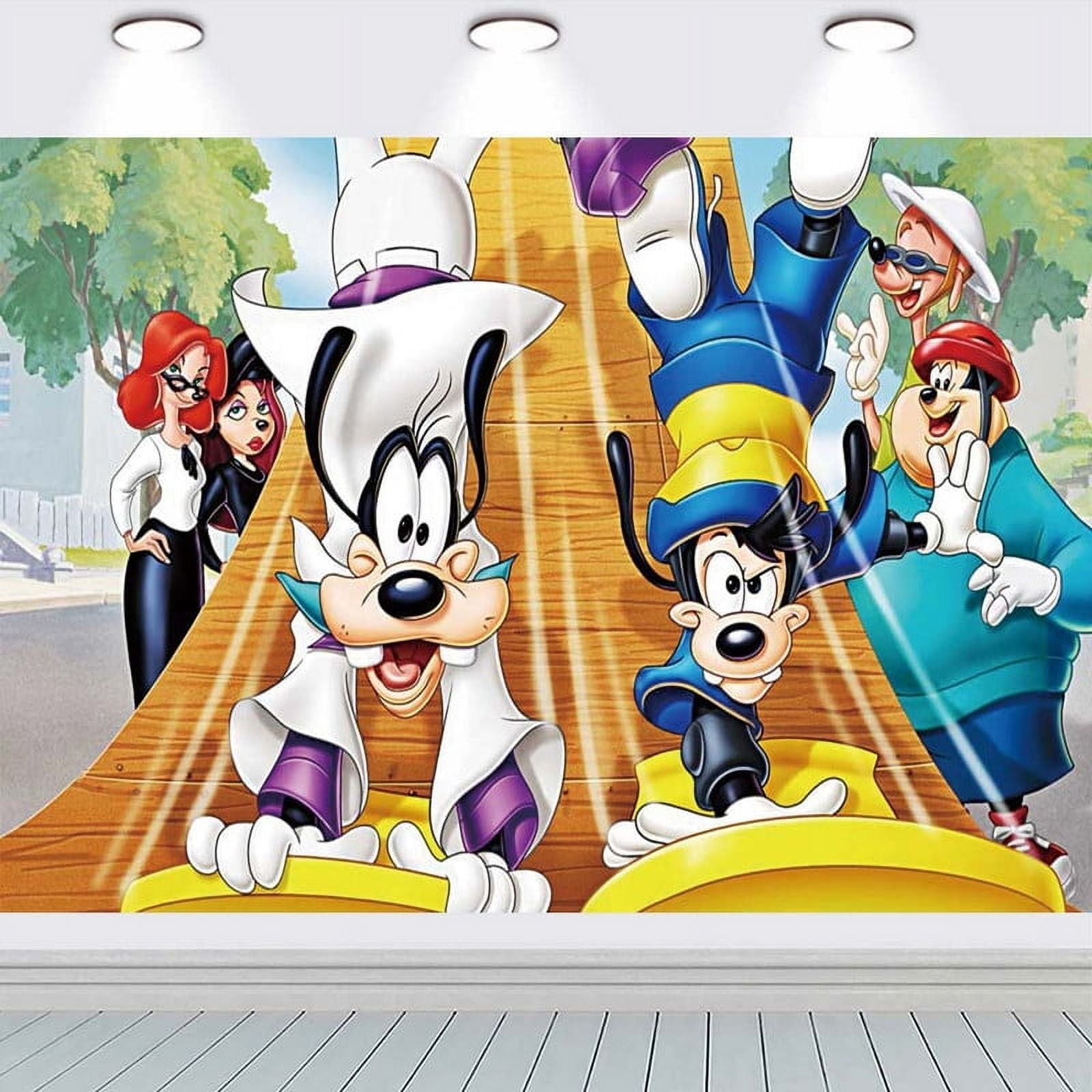 Goofy Party Supplies Background Backdrop Taspestry Banner Poster Decor ...