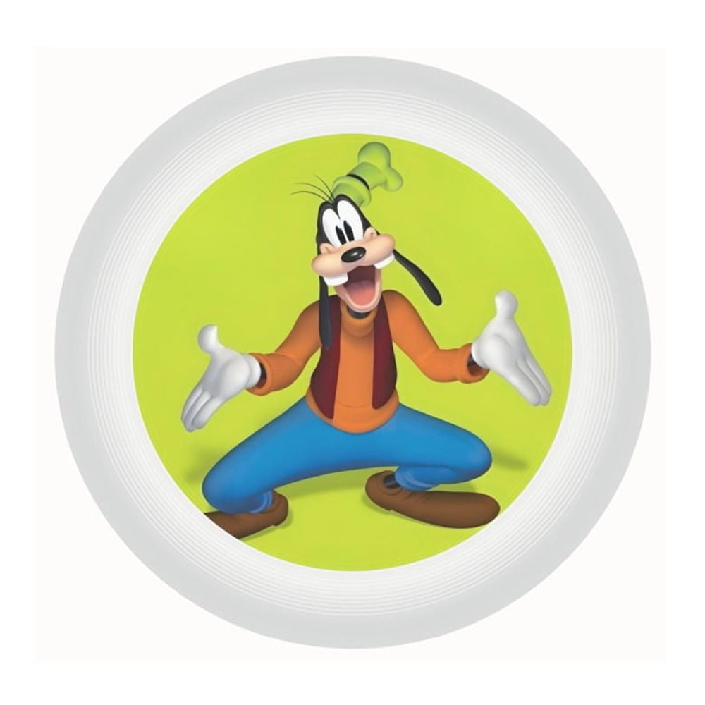 Goofy Patterned Frisby Slip Resistant And Stable Throw With A Hidden ...