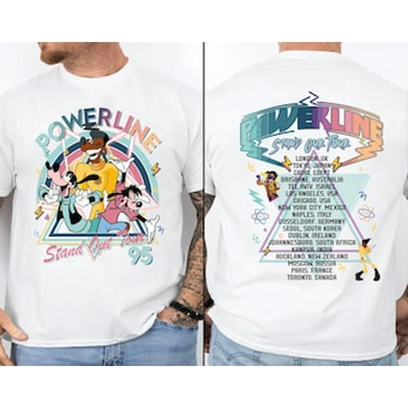 Goofy Powerline, Max And Roxanne, Disney Goofy Movie, Disney World Tour ...