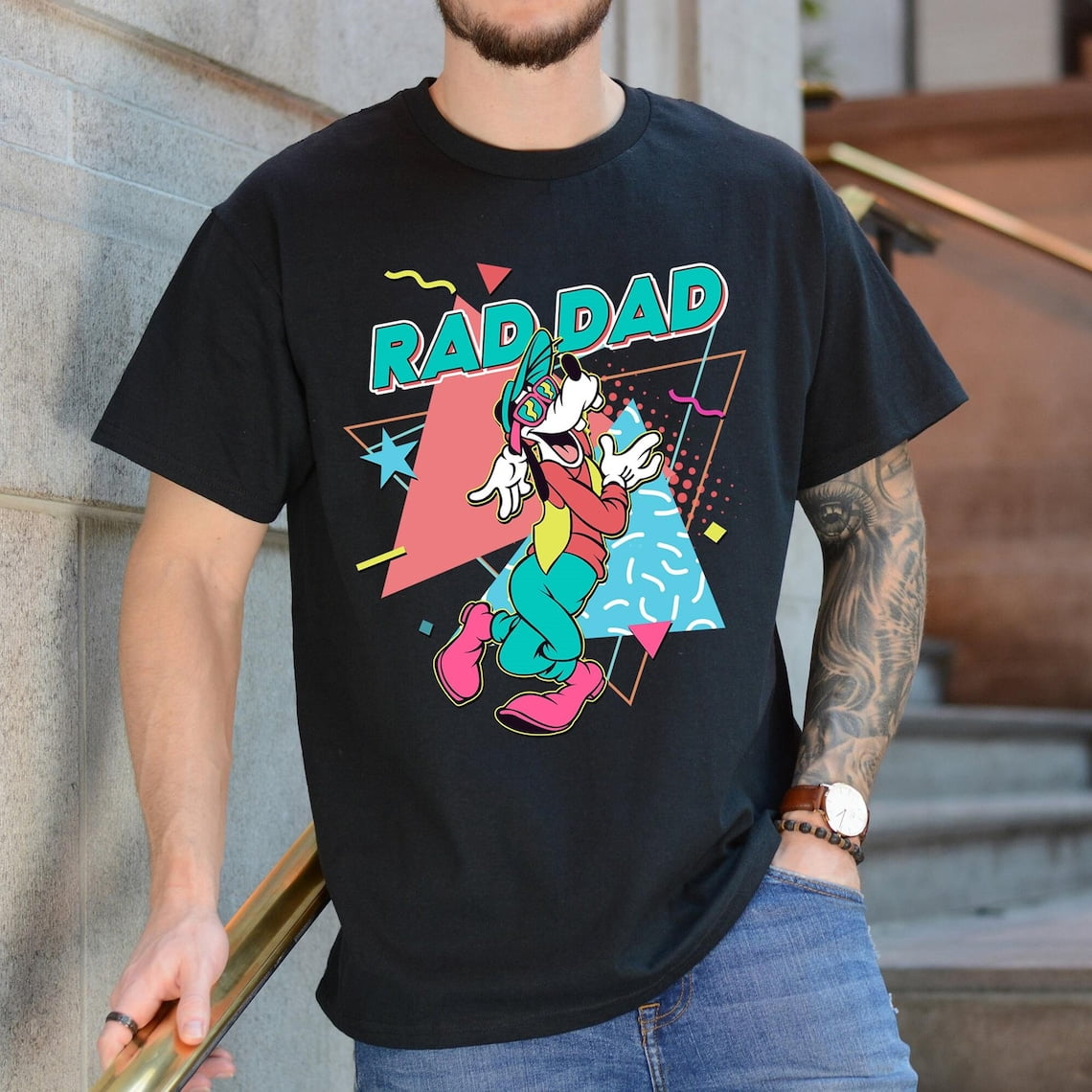 Goofy Rad Dad Shirt, Father's Day Disneyland Shirt, Father's Day Tshirt ...