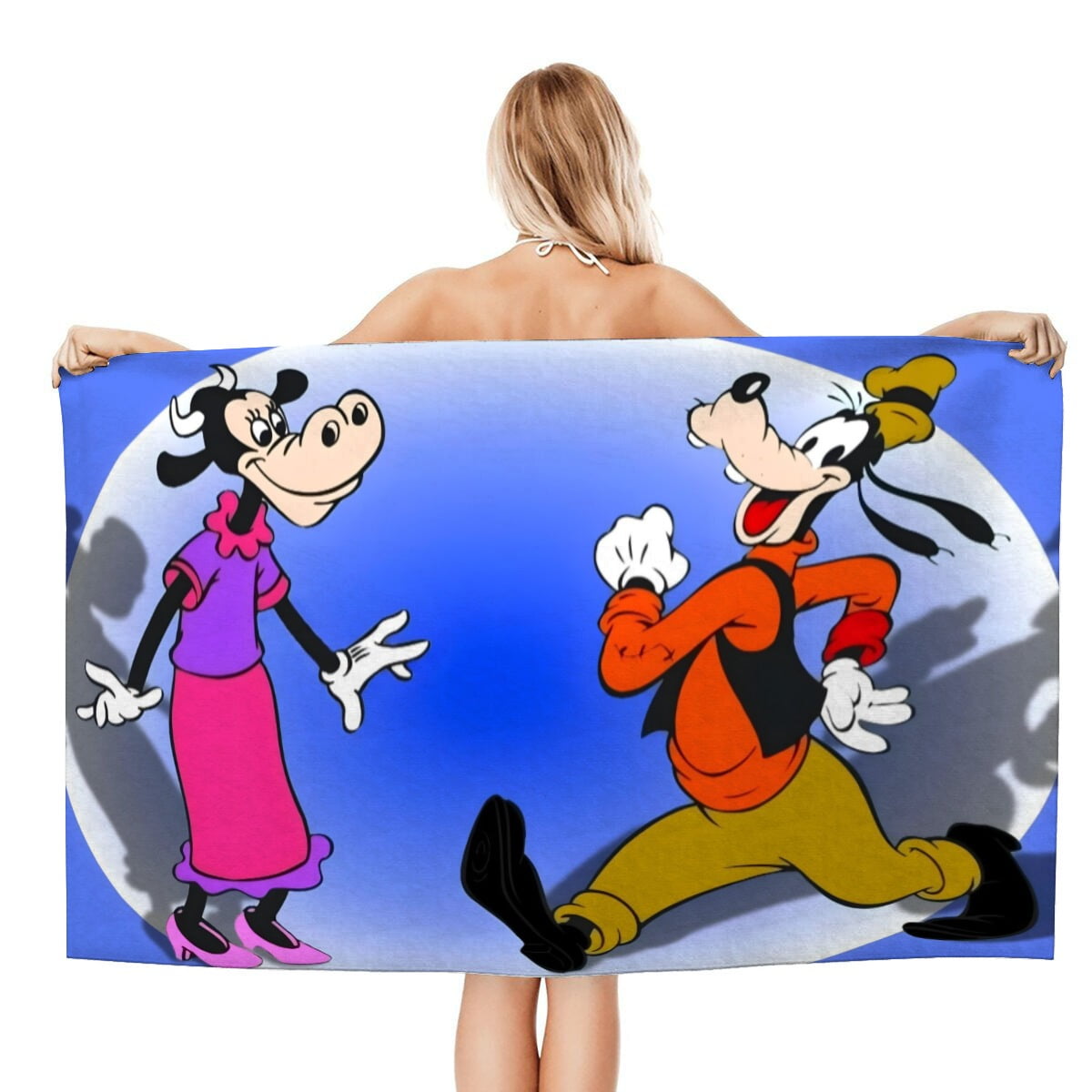 Goofy-theme Gifts Quick-dry Beach Towel for Women Girl Birthday ...