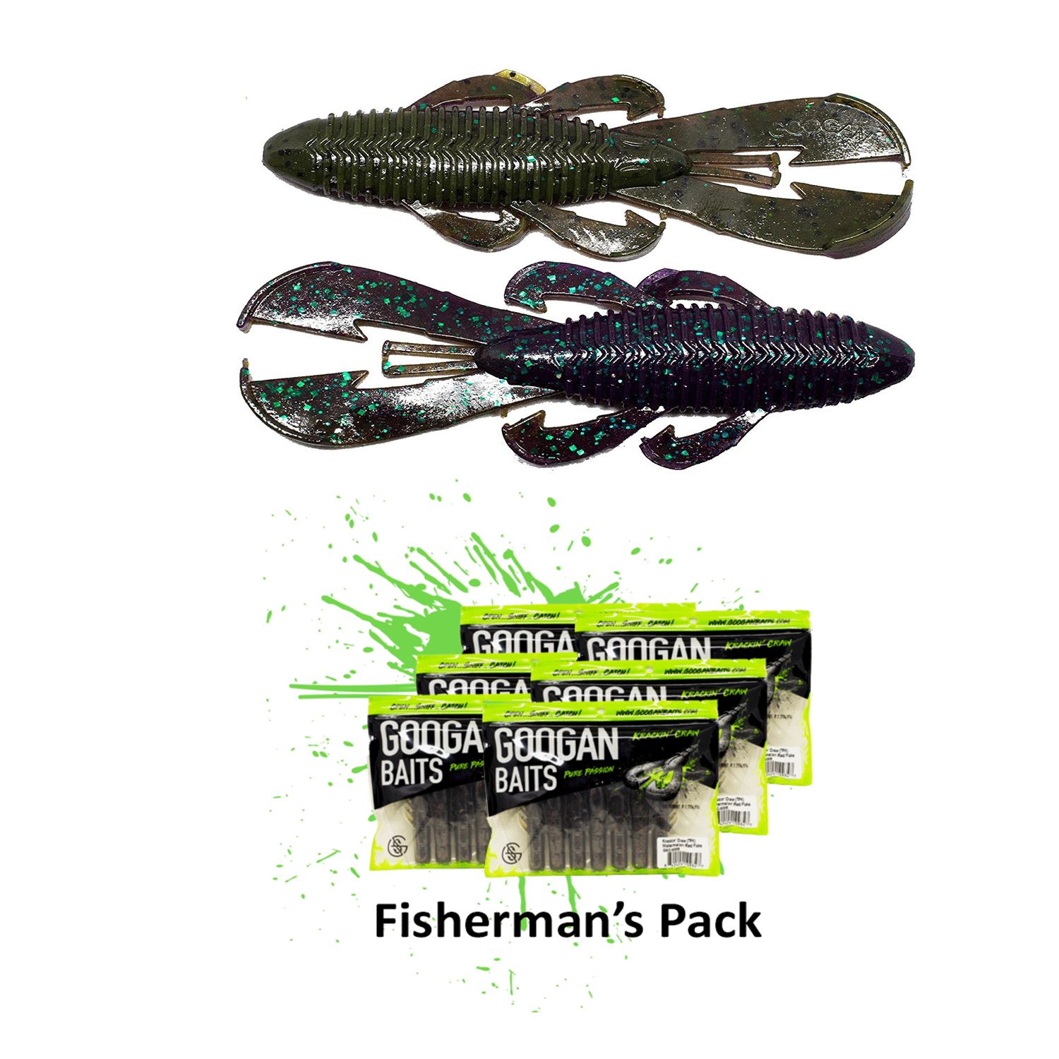 Googan Baits Bandito Bug, Natural - 6 pack - Walmart.com