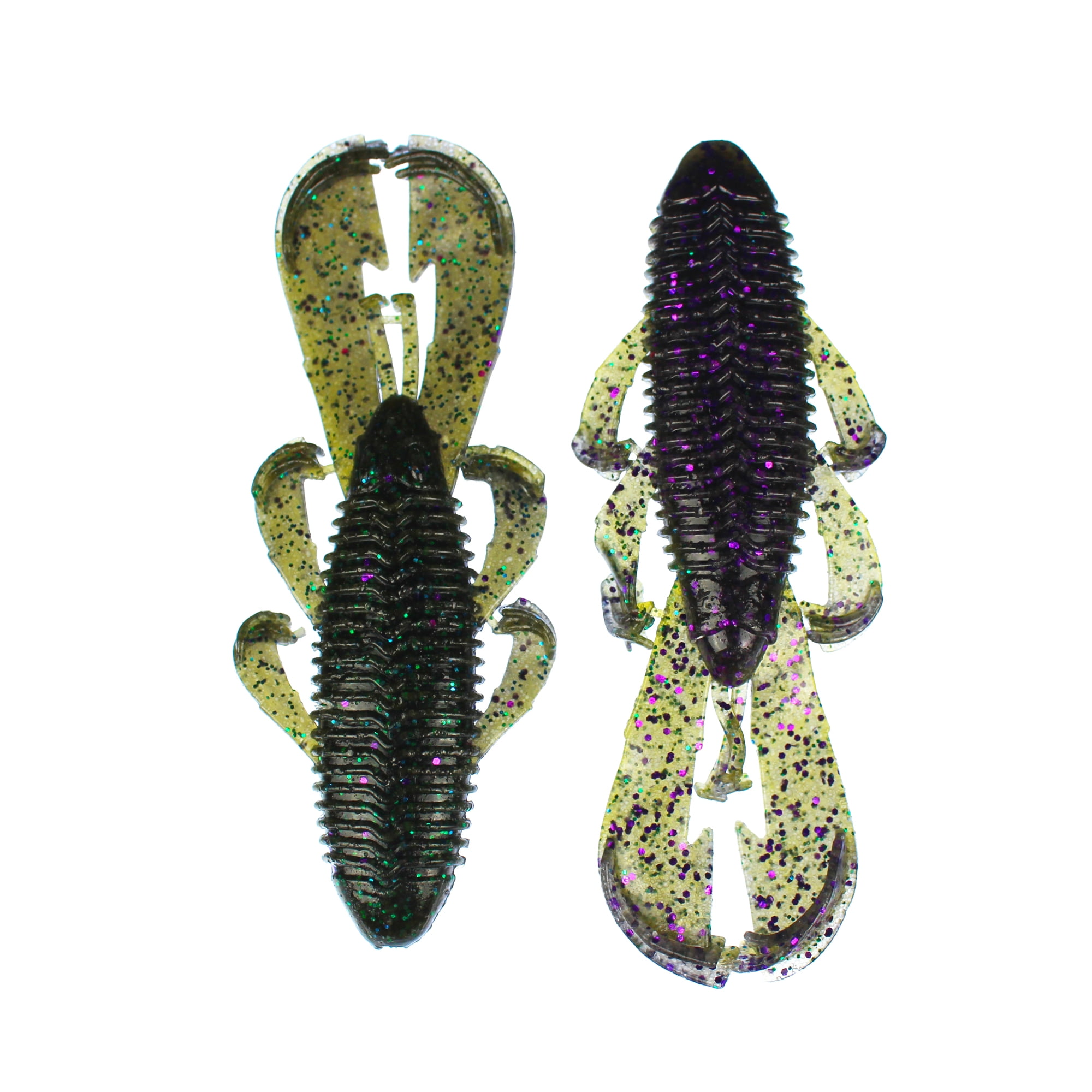 Googan Bandito Bug 3.3'' Sprayed Lettuce 9pk Soft Plastic Fishing Lure ...