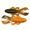 Googan Krackin' Craw 4'' Black Blue Flake 7pk Soft Plastic Fishing Lure ...