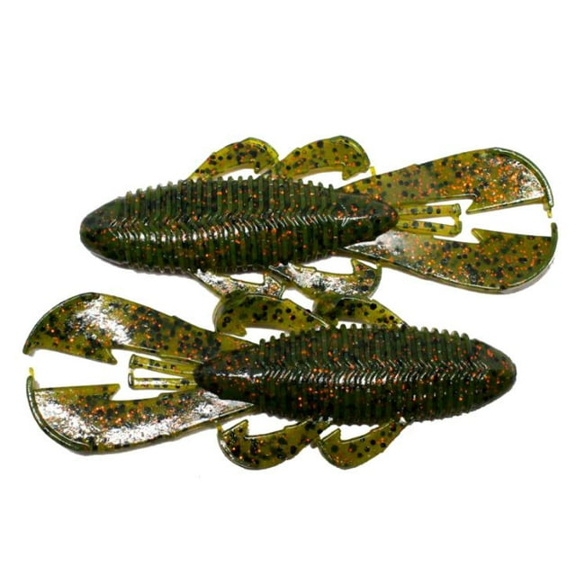 Googan Bandito Bug 4'' Watermelon Red Flake 7pk Soft Plastic Fishing ...