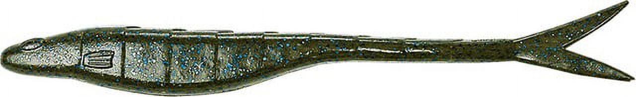 Googan GDT-7-GPB Baits Dart 7In Green Pumpkin Blue Lure - Walmart.com