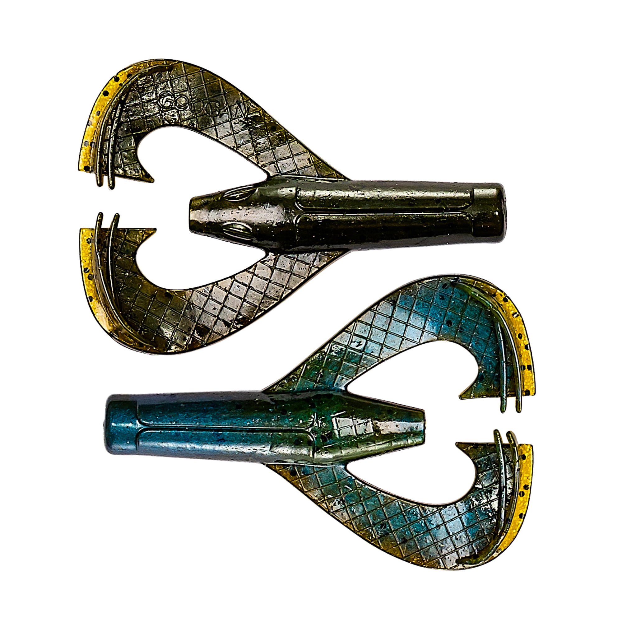 Googan Rattlin' Chunk Blue Baby 7pk Soft Plastic Fishing Lure - Walmart.com