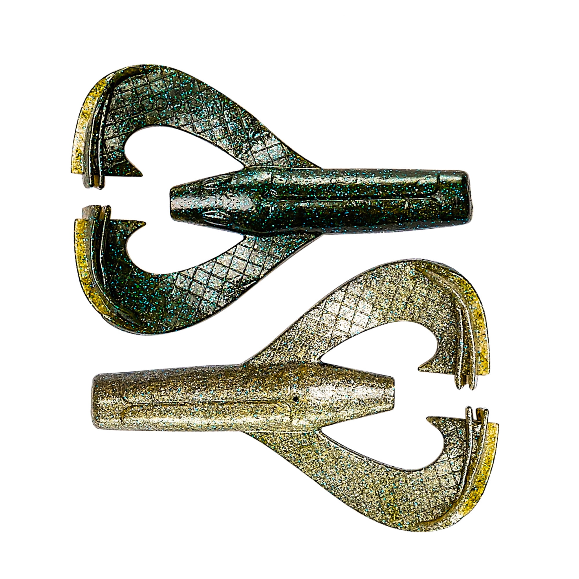 Googan Rattlin' Chunk Natural 7pk Soft Plastic Fishing Lure - Walmart.com