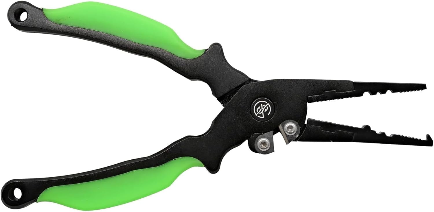 Googan Squad Aluminum Fishing Pliers with Sinker Crimping, Light Wire ...