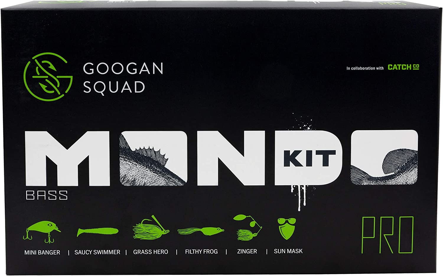 Googan Squad Bass Fishing Mondo Kit PRO | Googan Squad Mini Banger ...