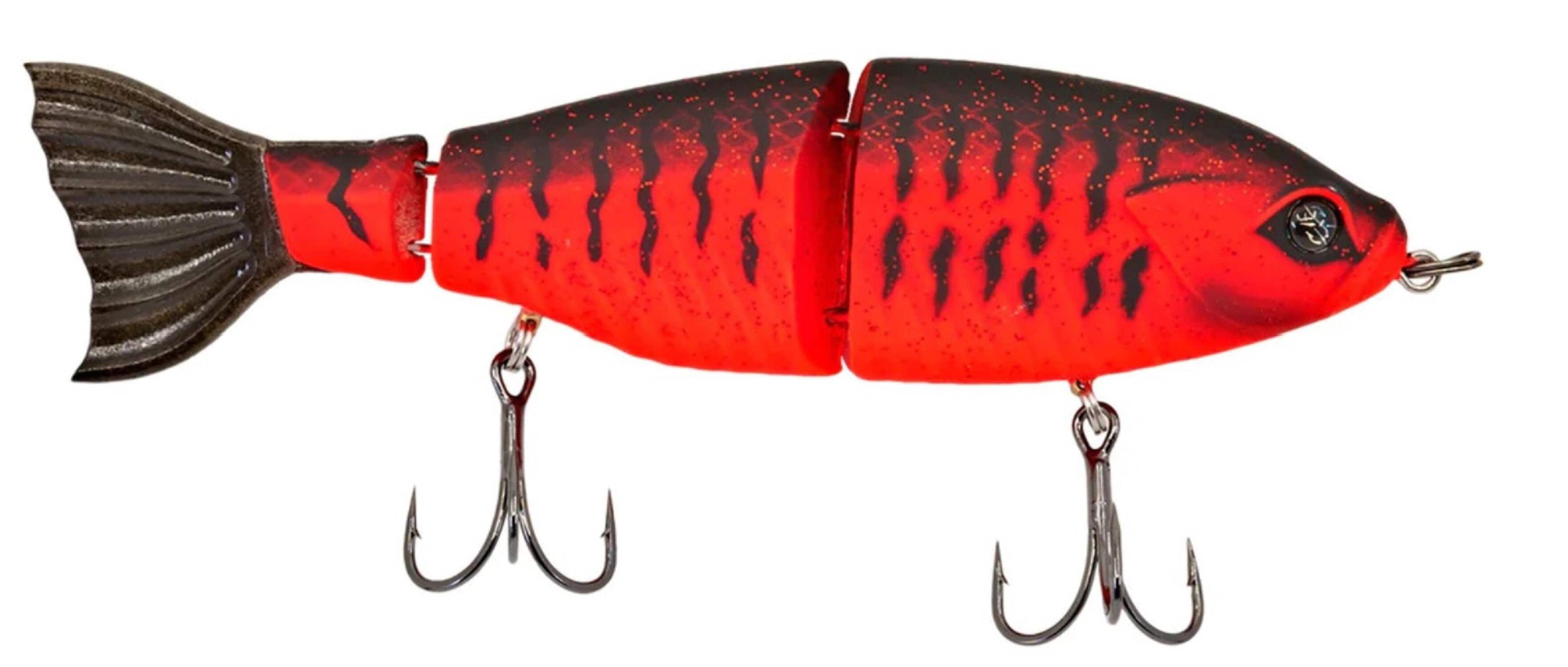 Googan Squad Fat Shaddy 3-Jointed Soft-Touch Glidebait Fishing Lures ...