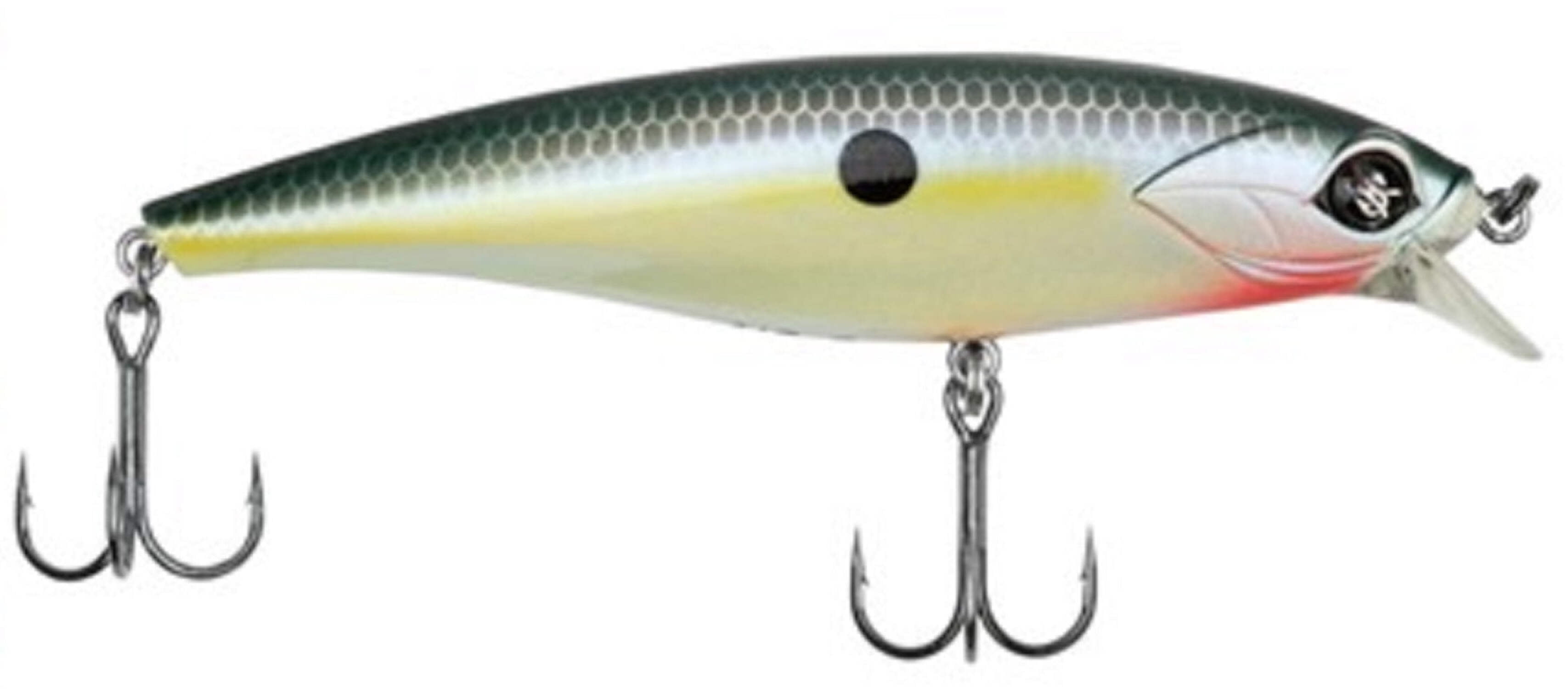 Googan Squad Jr. Scout 3-1/2" Hard-Bodied Jerkbait Fishing Lures for ...