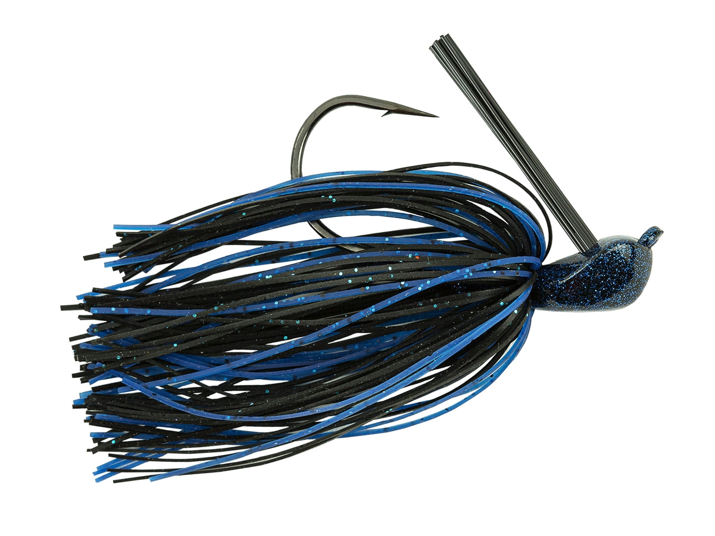 Googan Squad Juicee Jig Black & Blue 1/2 oz 5/0 Hook 1 Pack - Walmart.com