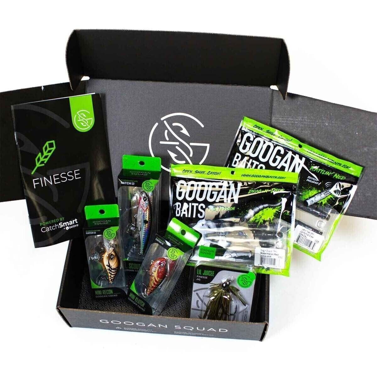Googan Squad Muscle Catchsmart Bundle - Bass Fishing Kit - NEW ...