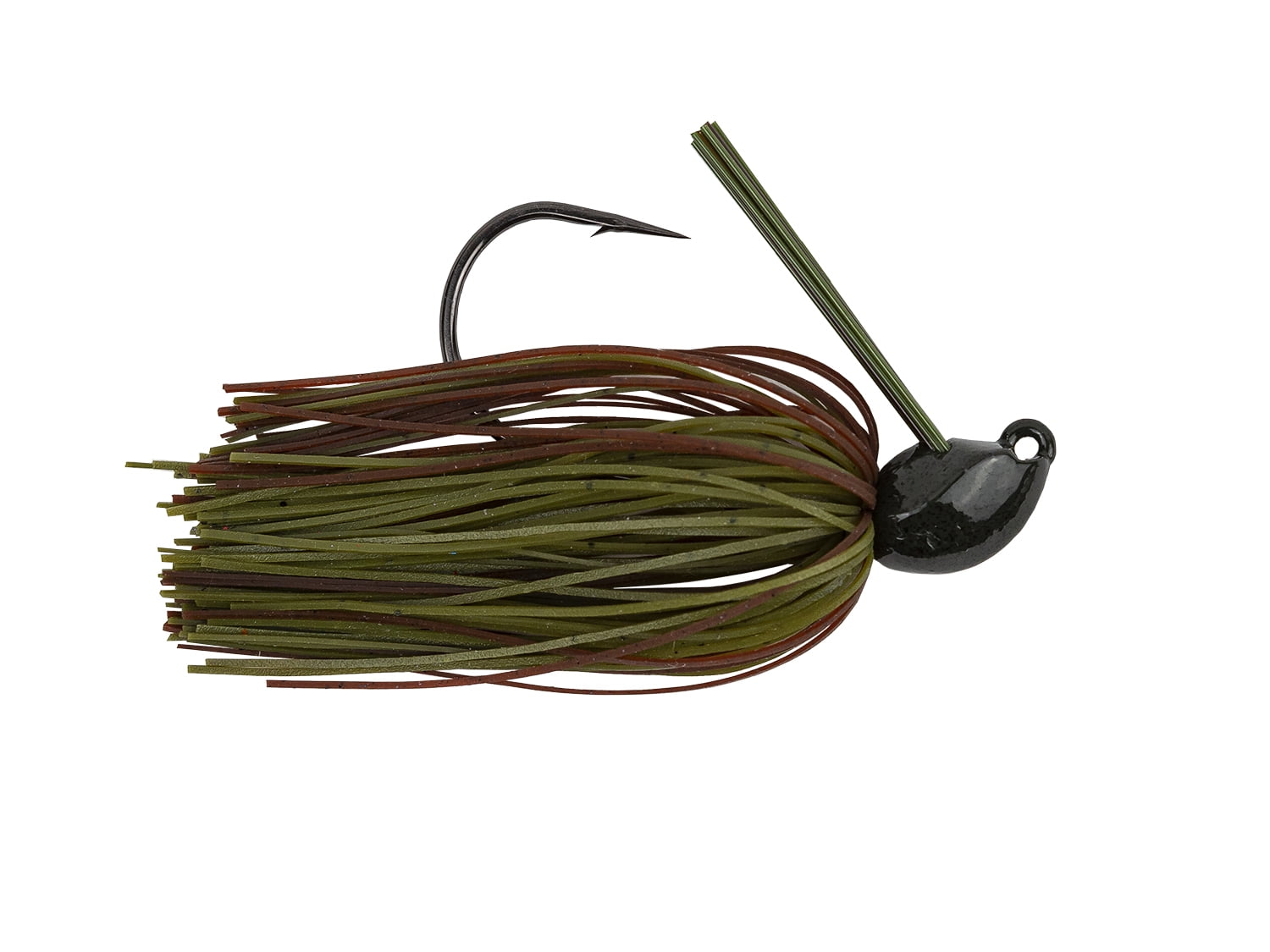 Googan Squad Thicc Jig Green Pumpkin 1/2 oz Fishing Lure with 5/0 Hook ...