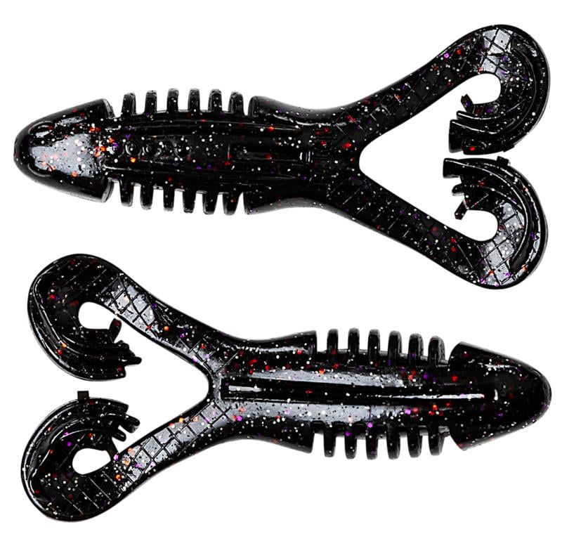 Googan Toad Black Flash 5pk Soft Plastic Fishing Lure - Walmart.com