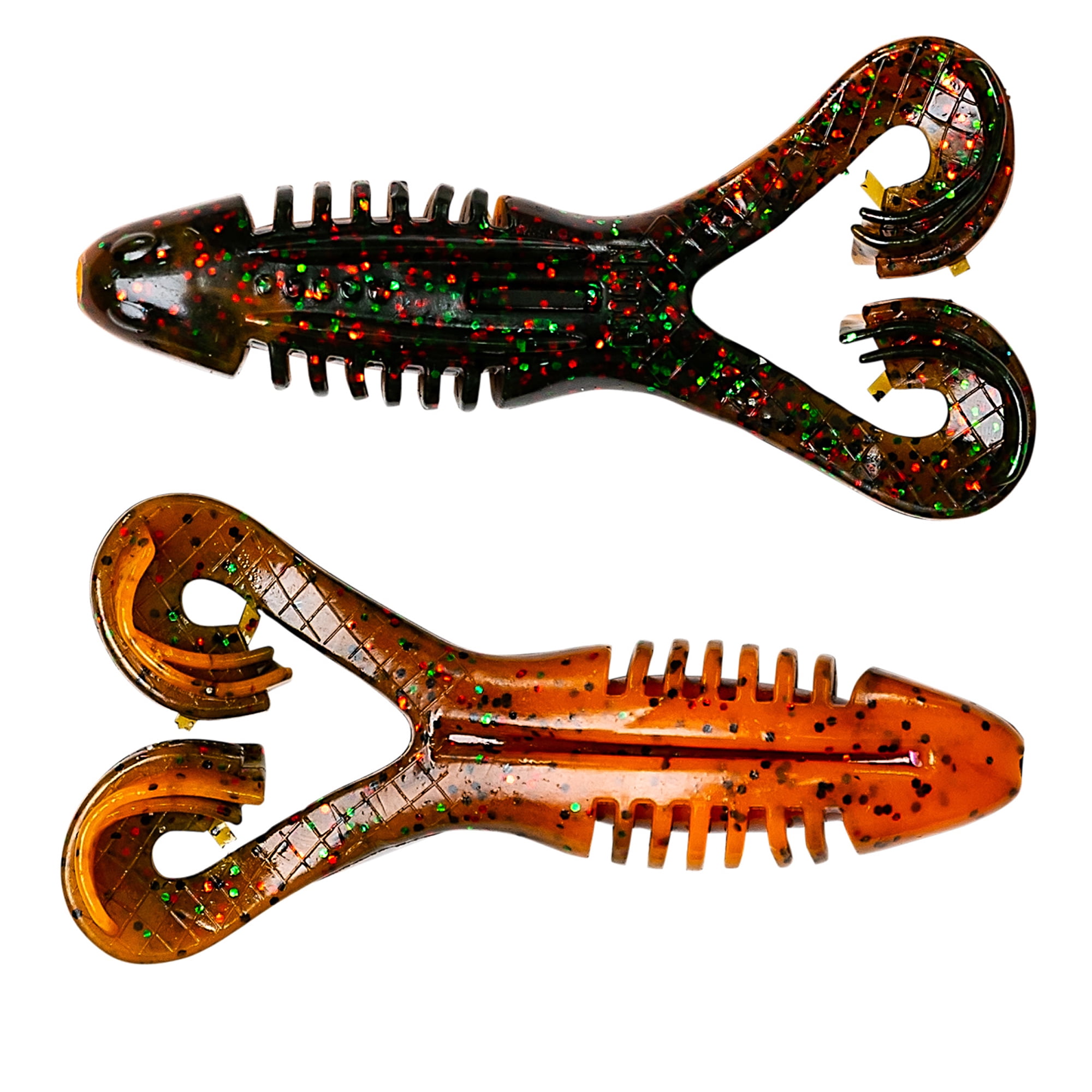 Googan Toad Fire Craw 5pk Soft Plastic Fishing Lure - Walmart.com
