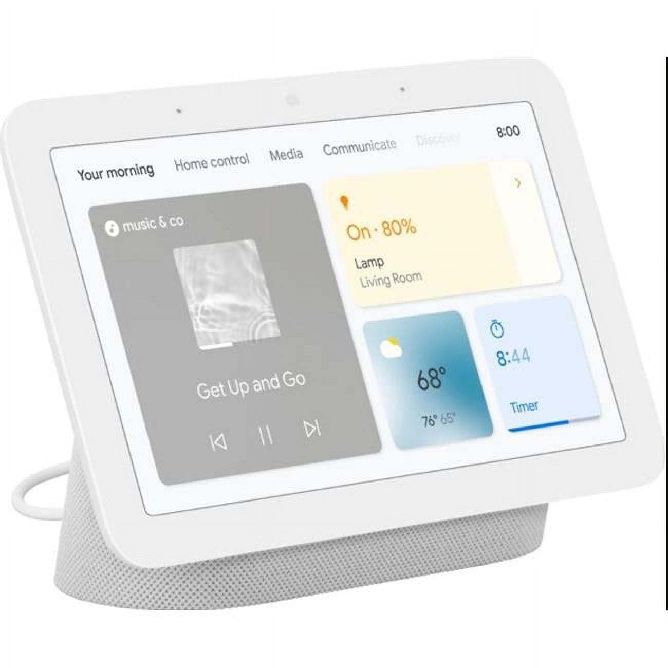 Google Nest Hub 2nd Generation with Assistant - Chalk, Home Display ...