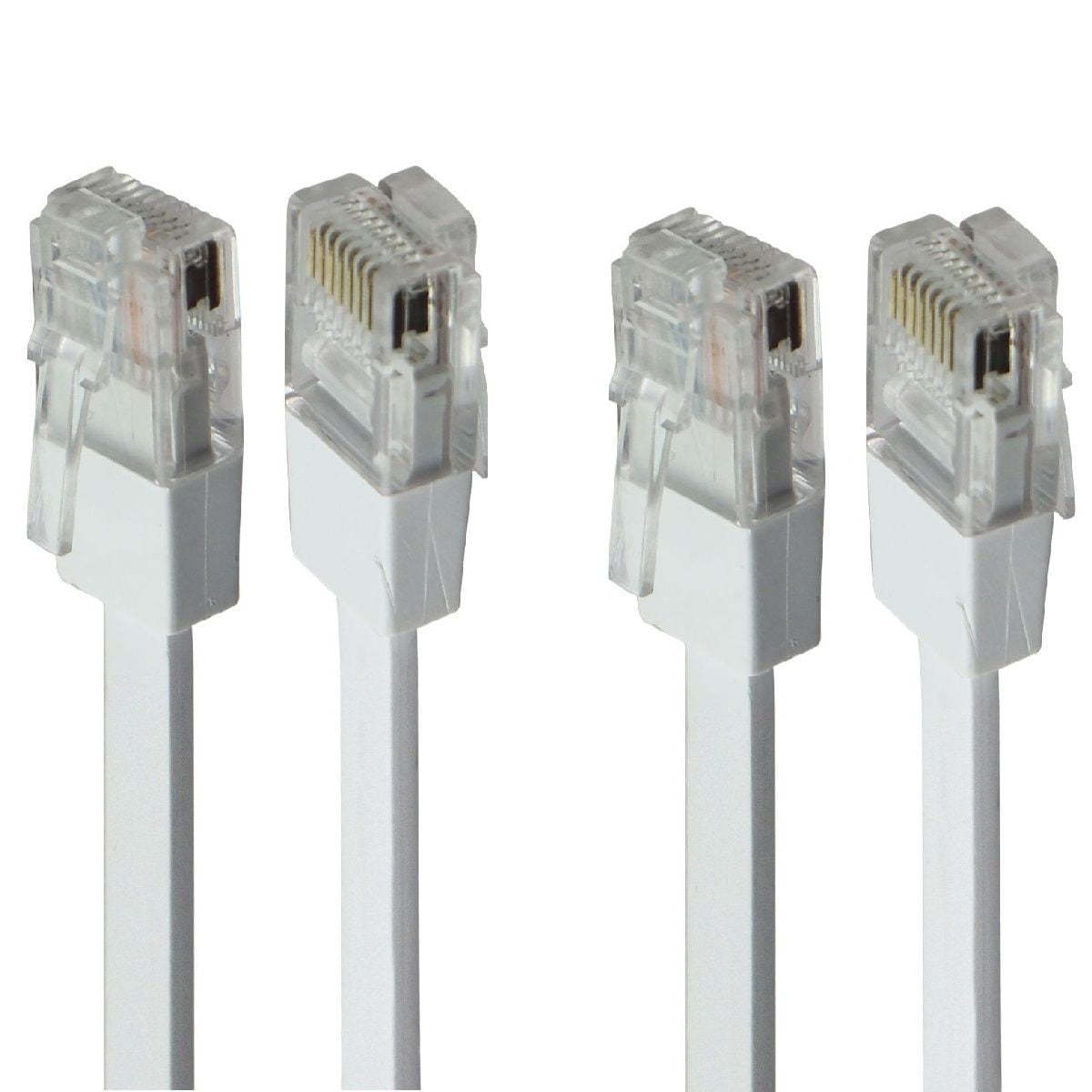 Google (6-Ft) RJ45 Gigabit LAN Computer Ethernet Cable, Flat Network ...