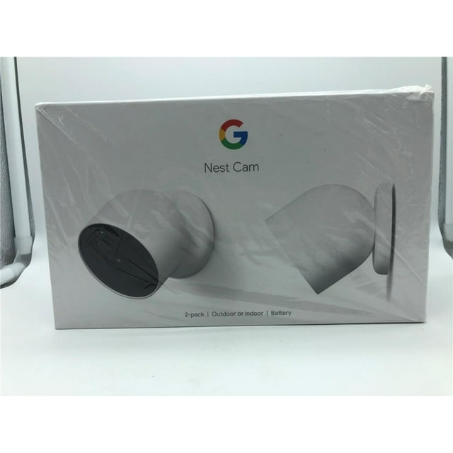 Google Nest Cam 2-Pack - Outdoor or Indoor | Battery Wireless Indoor and Outdoor Security Camera ...